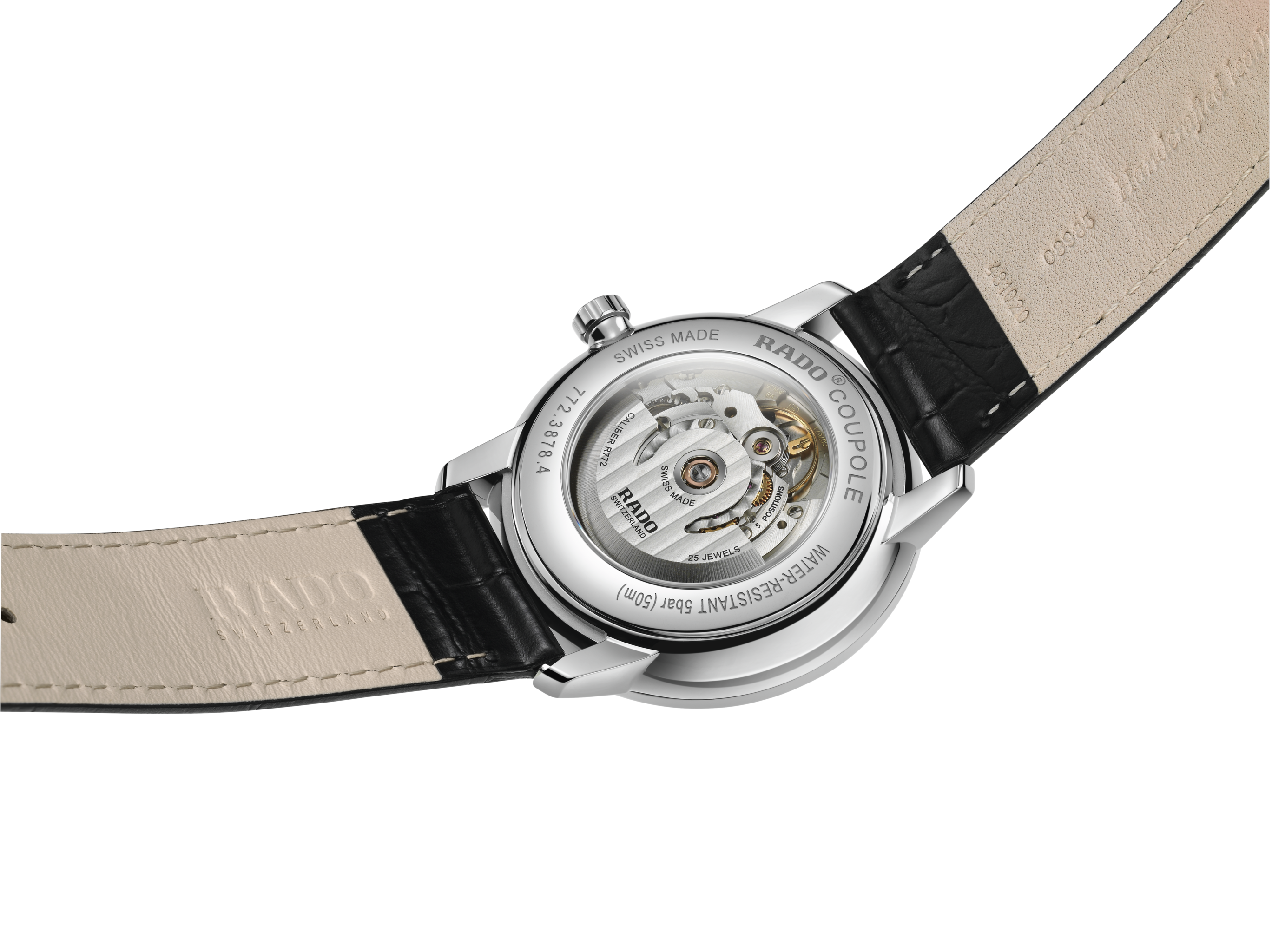 Coupole Automatic Power Reserve Stainless Steel Watch R22878045 | Rado ...