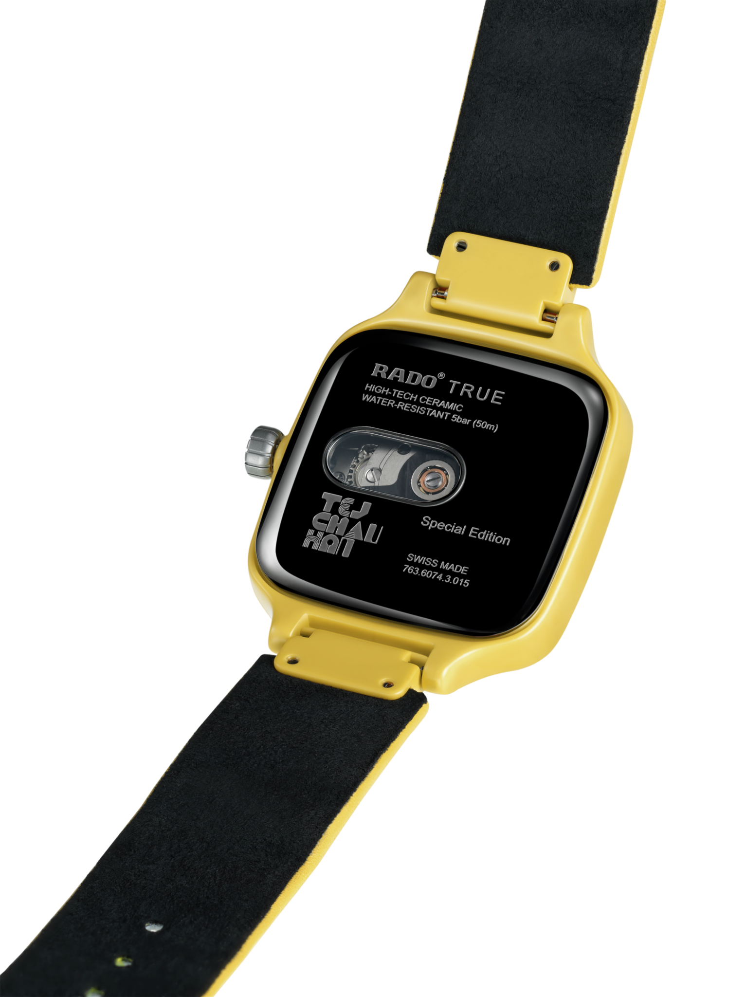 True Square Tej Chauhan Unisex High-Tech Ceramic Watch R27074155 | Rado ...