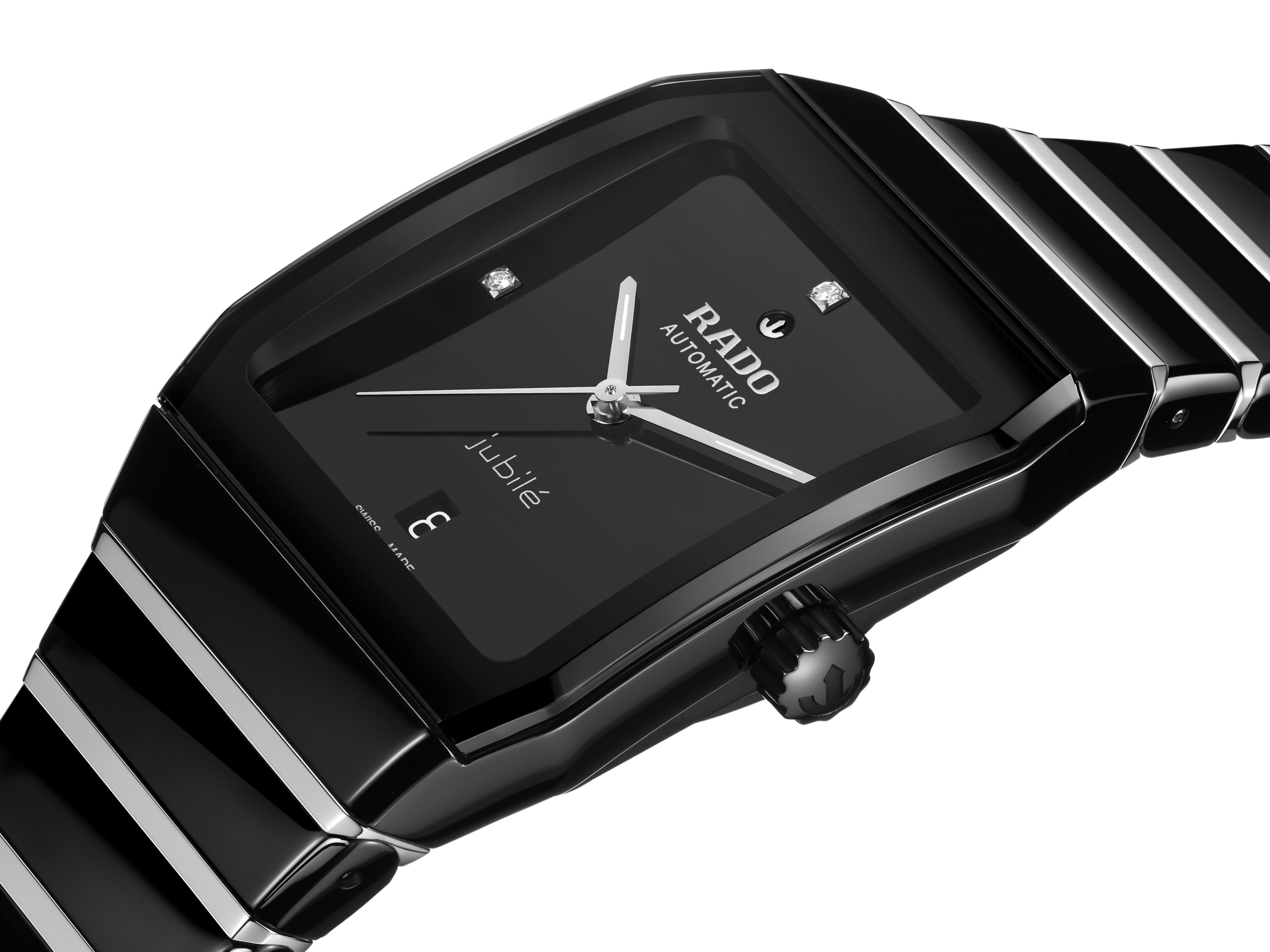 Anatom Automatic Diamonds Unisex High-Tech Ceramic Watch R10201712 ...