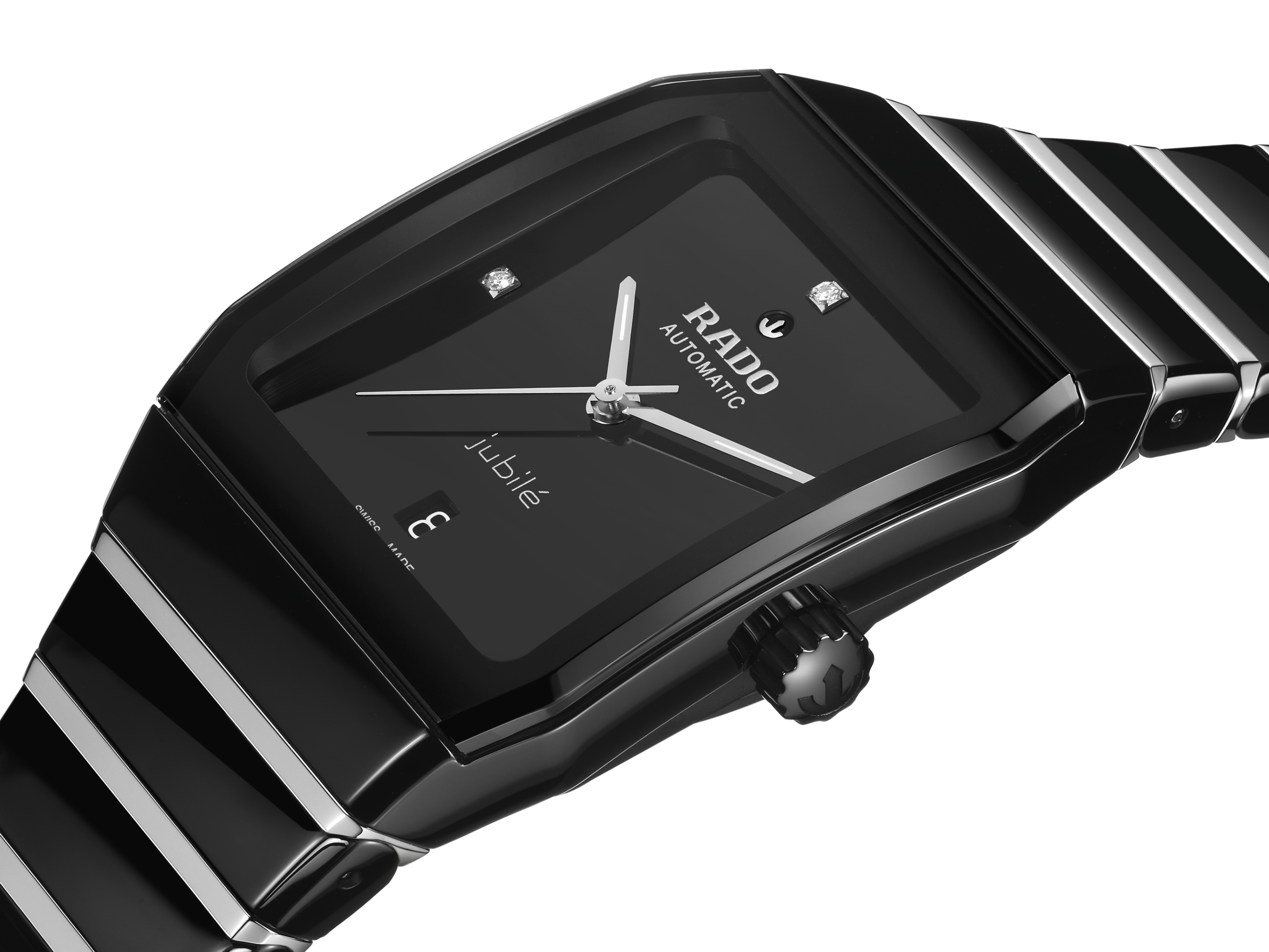 Anatom Automatic Diamonds Cerámica de alta tecnología Reloj R10201712 ...