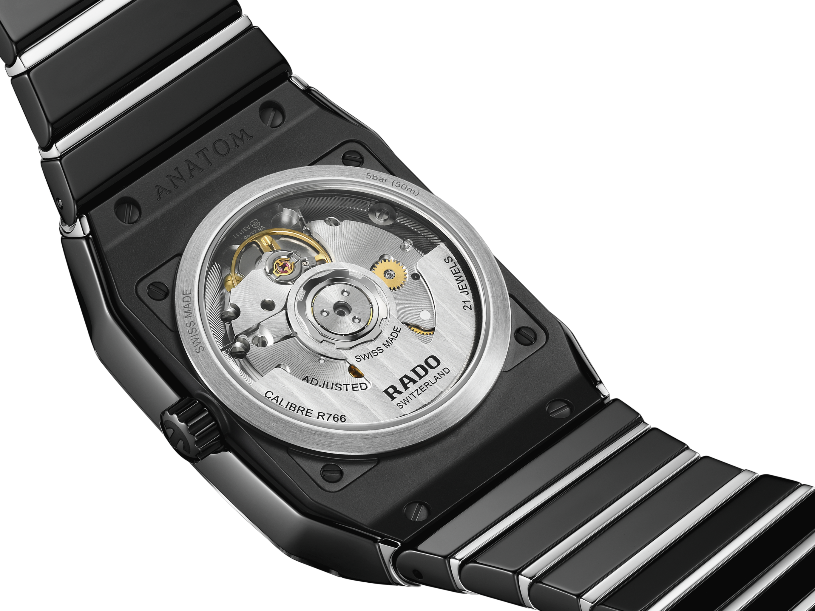 Anatom Automatic Diamonds Hightech-Keramik Uhr R10204712 | Rado ...