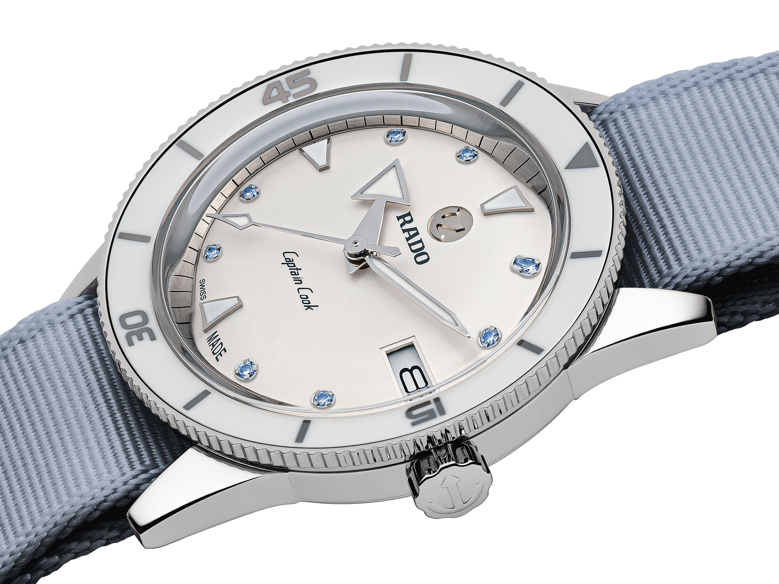 Captain Cook Automatic Stainless Steel Watch R32500718 | Rado® United ...