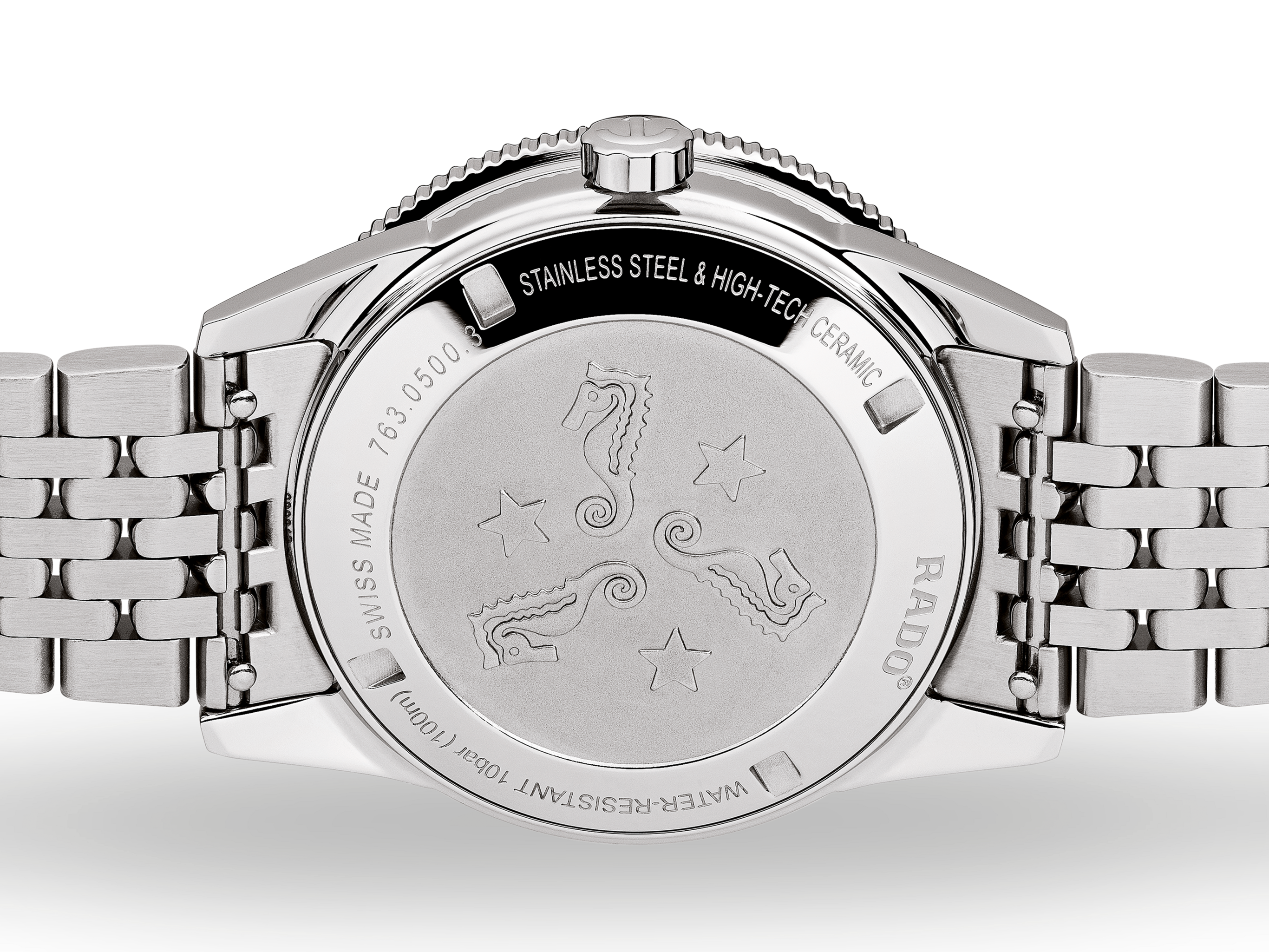 Captain Cook Automatic Stainless Steel Watch R32500718 | Rado® United ...