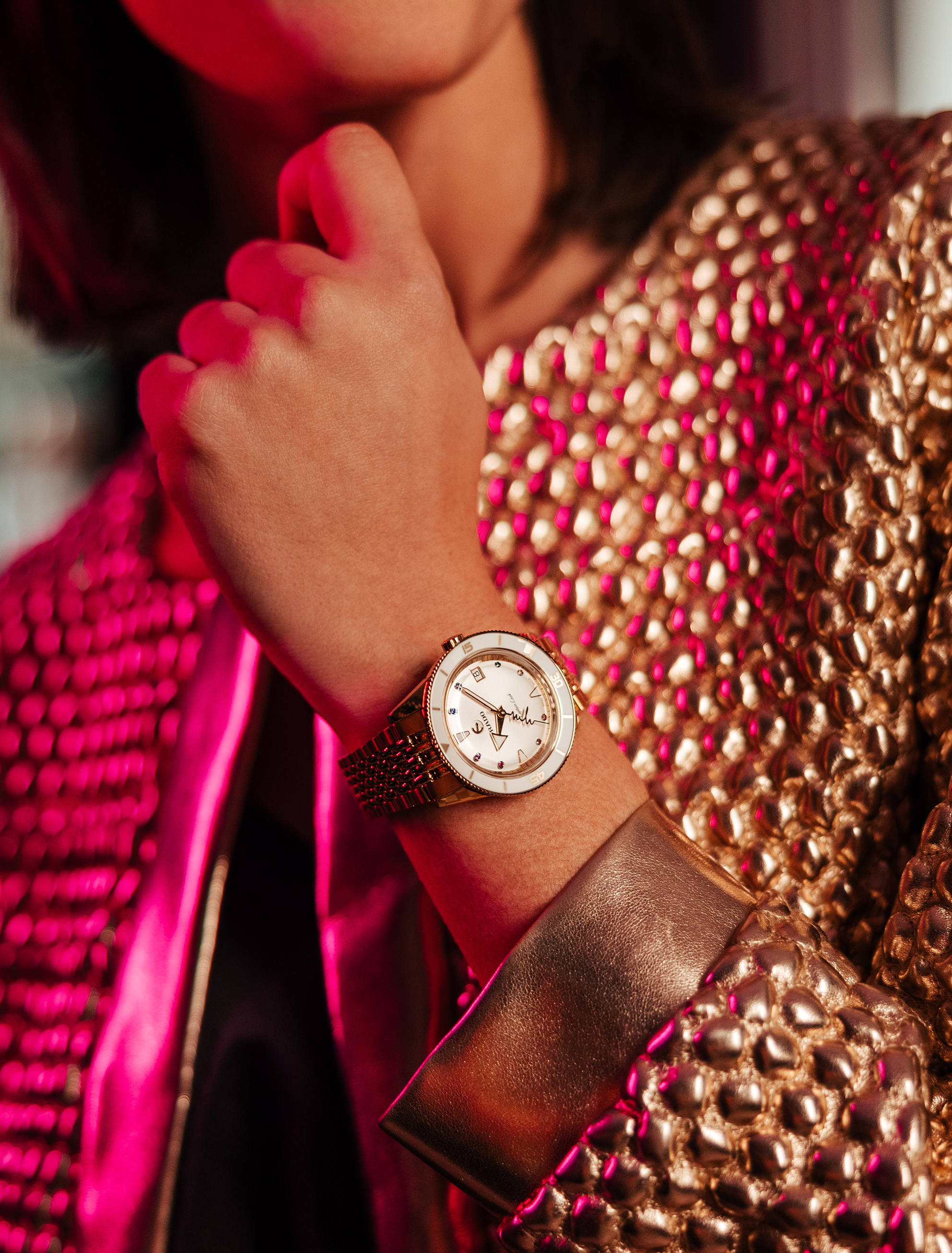 Captain Cook x Marina Hoermanseder Heartbeat Stainless steel / PVD ...