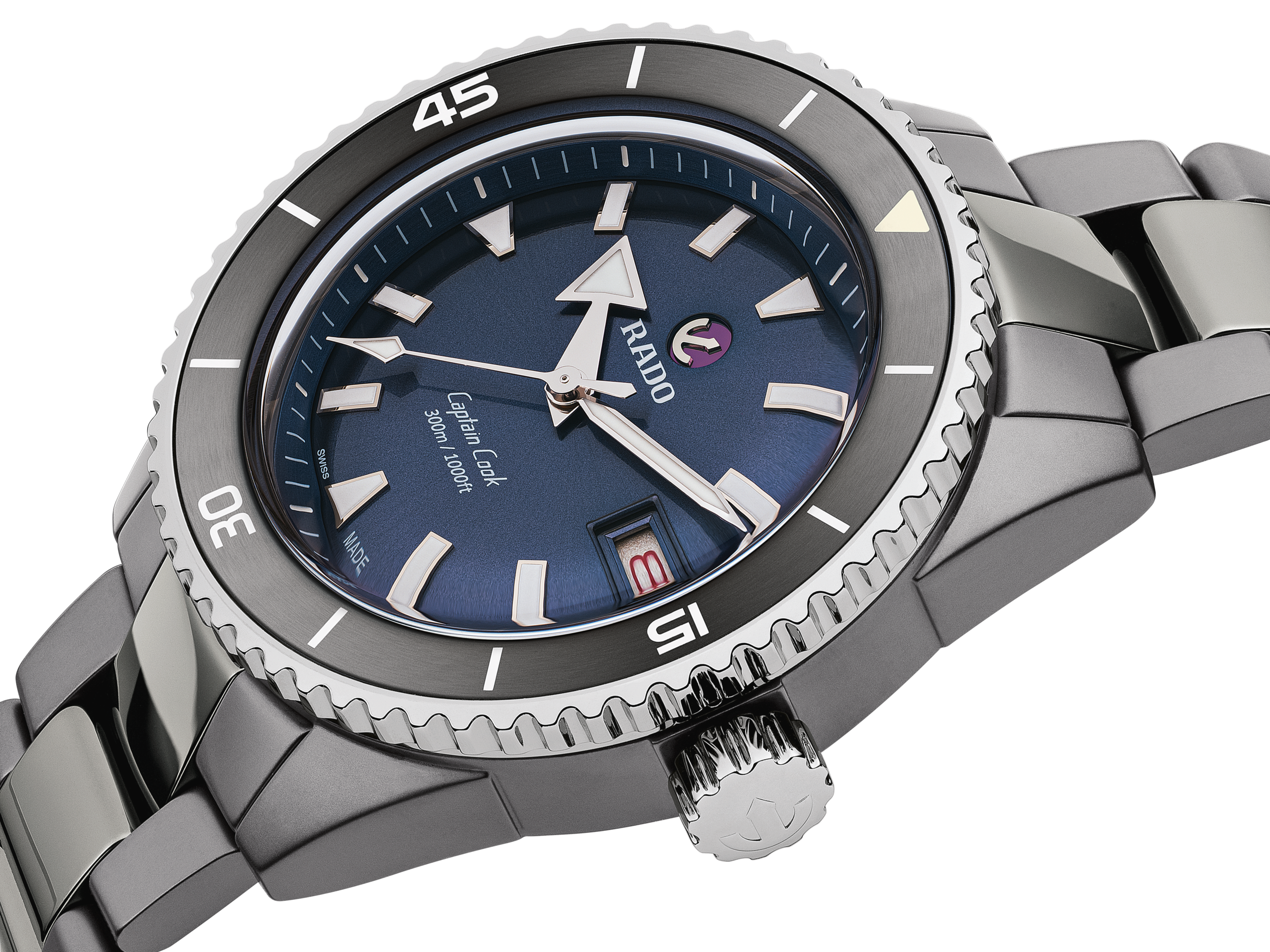 Captain Cook High-Tech Ceramic Diver Plasma High-Tech Ceramic Watch ...