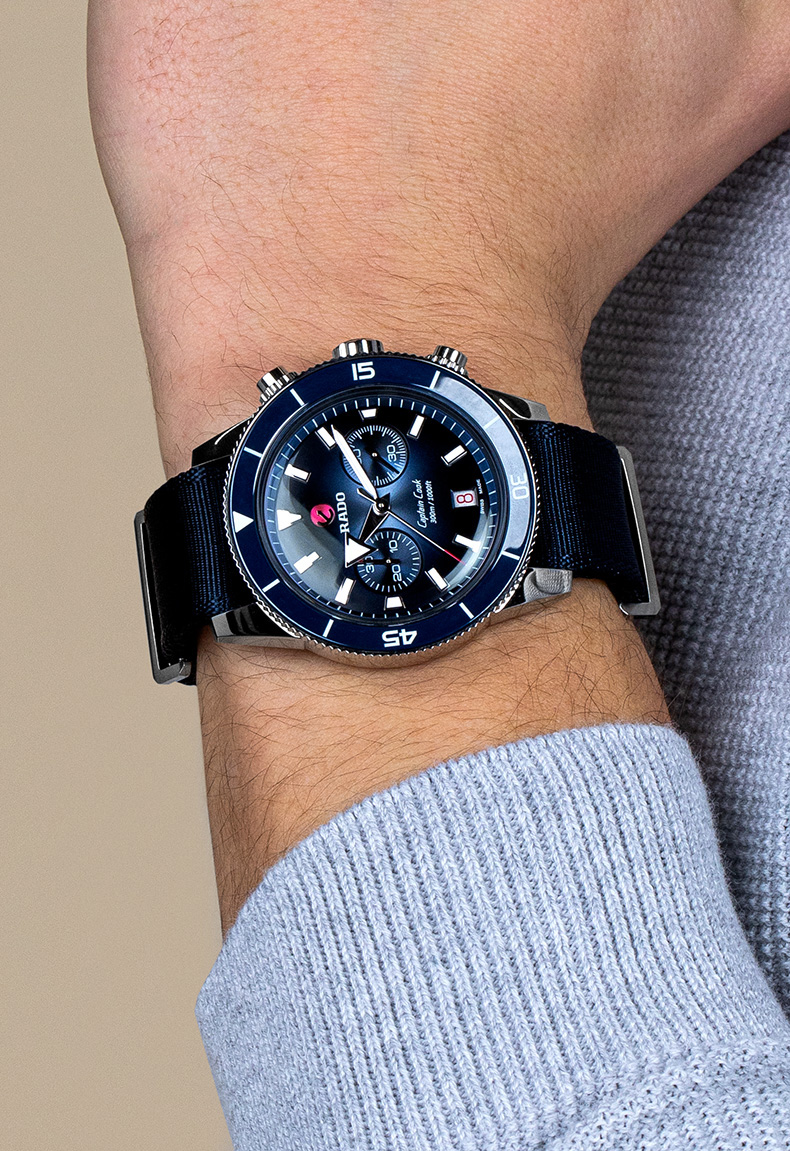 Captain Cook Automatic Chronograph Men Stainless Steel Watch R32145208 ...