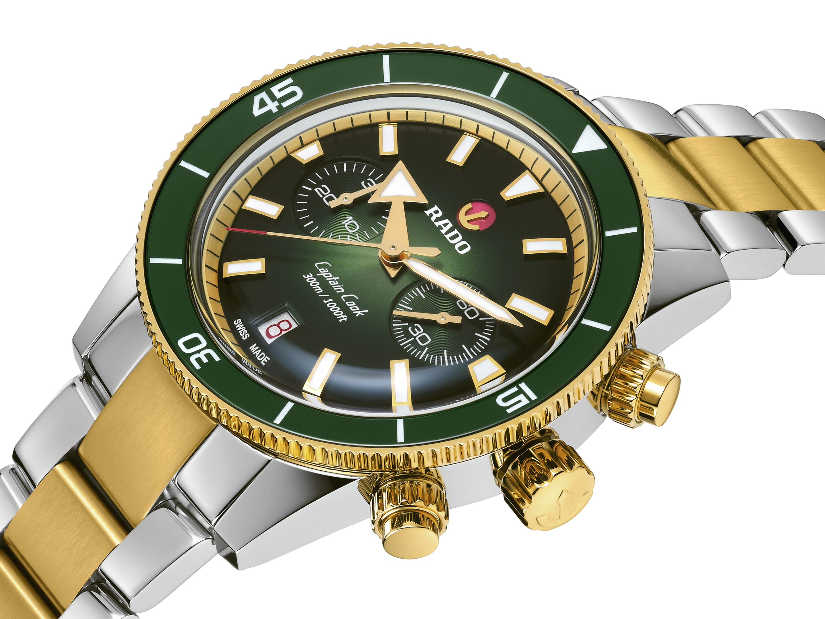 Captain Cook Automatic Chronograph Herren Edelstahl Uhr R32151318 ...