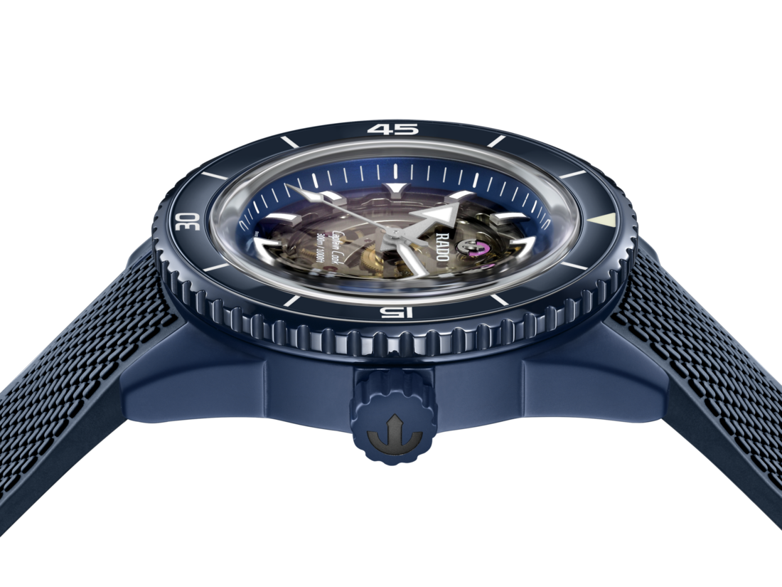 Captain Cook High-Tech Ceramic Skeleton Men High-Tech Ceramic Watch ...