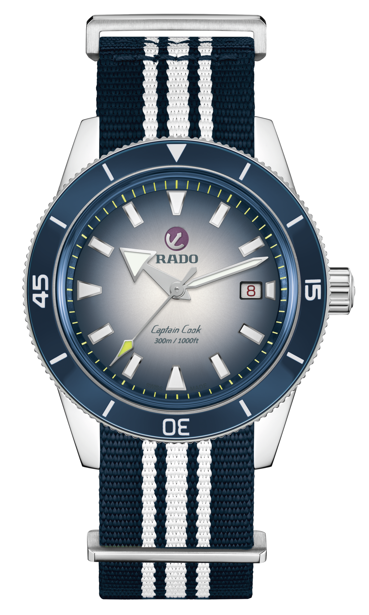 Captain Cook Automatic Herren Edelstahl Uhr R32154208 | Rado ...