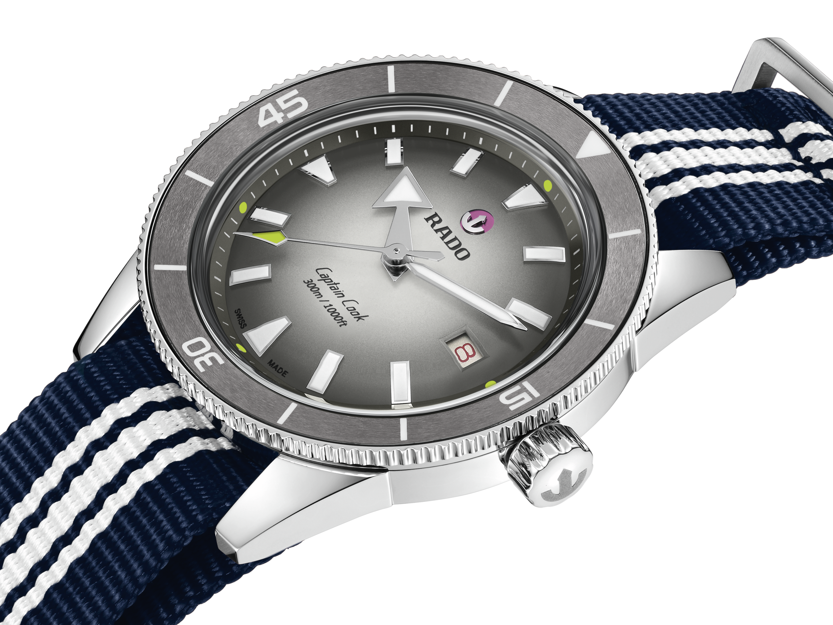 Captain Cook X Tennis Limited Edition Stainless Steel Watch R32222108 ...