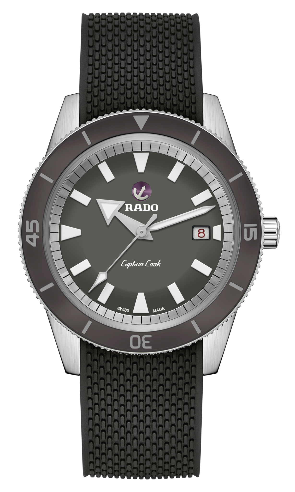 Captain Cook Automatic Stainless Steel Watch R32500718 | Rado® United ...
