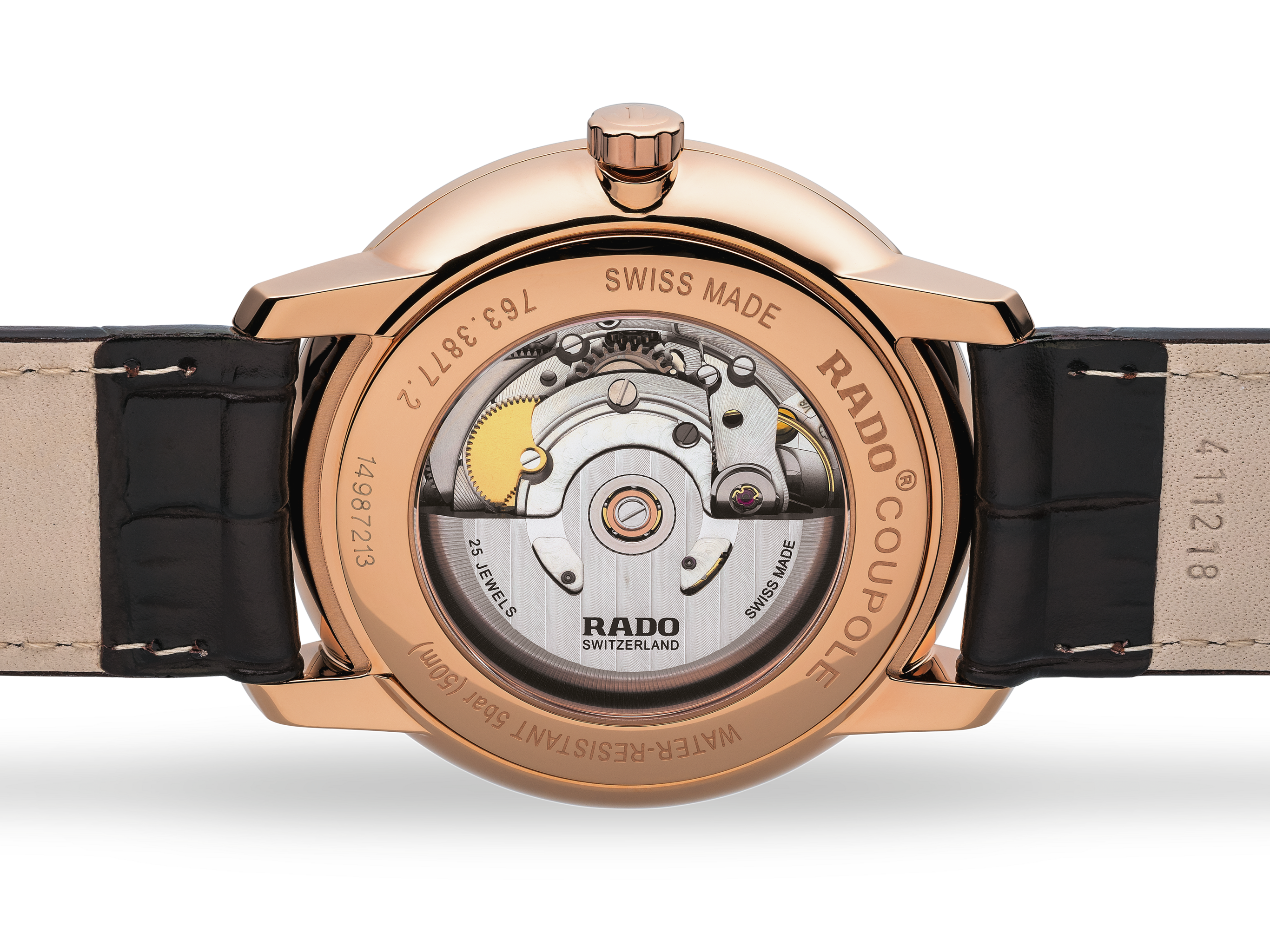 Coupole Automatic Stainless steel / PVD Watch R22877025 | Rado® United ...
