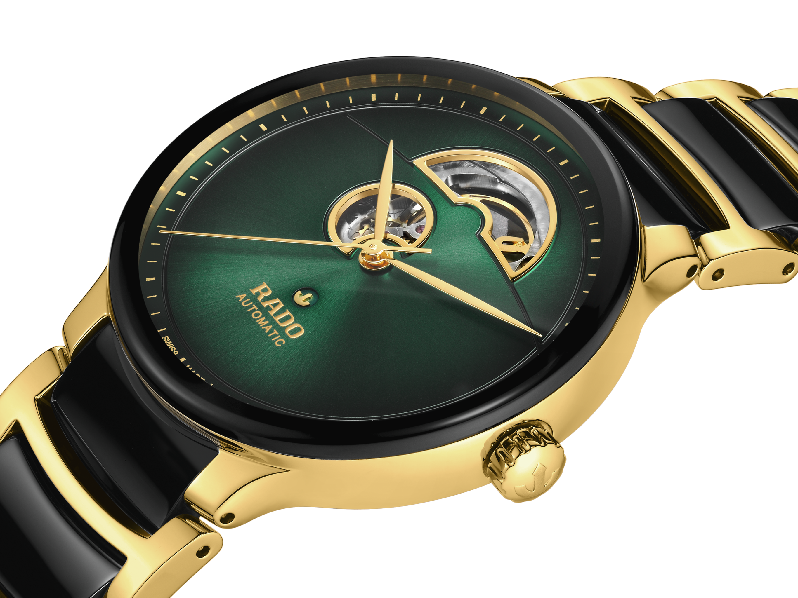 Centrix Automatic Open Heart Stainless steel / PVD Watch R30008302 ...