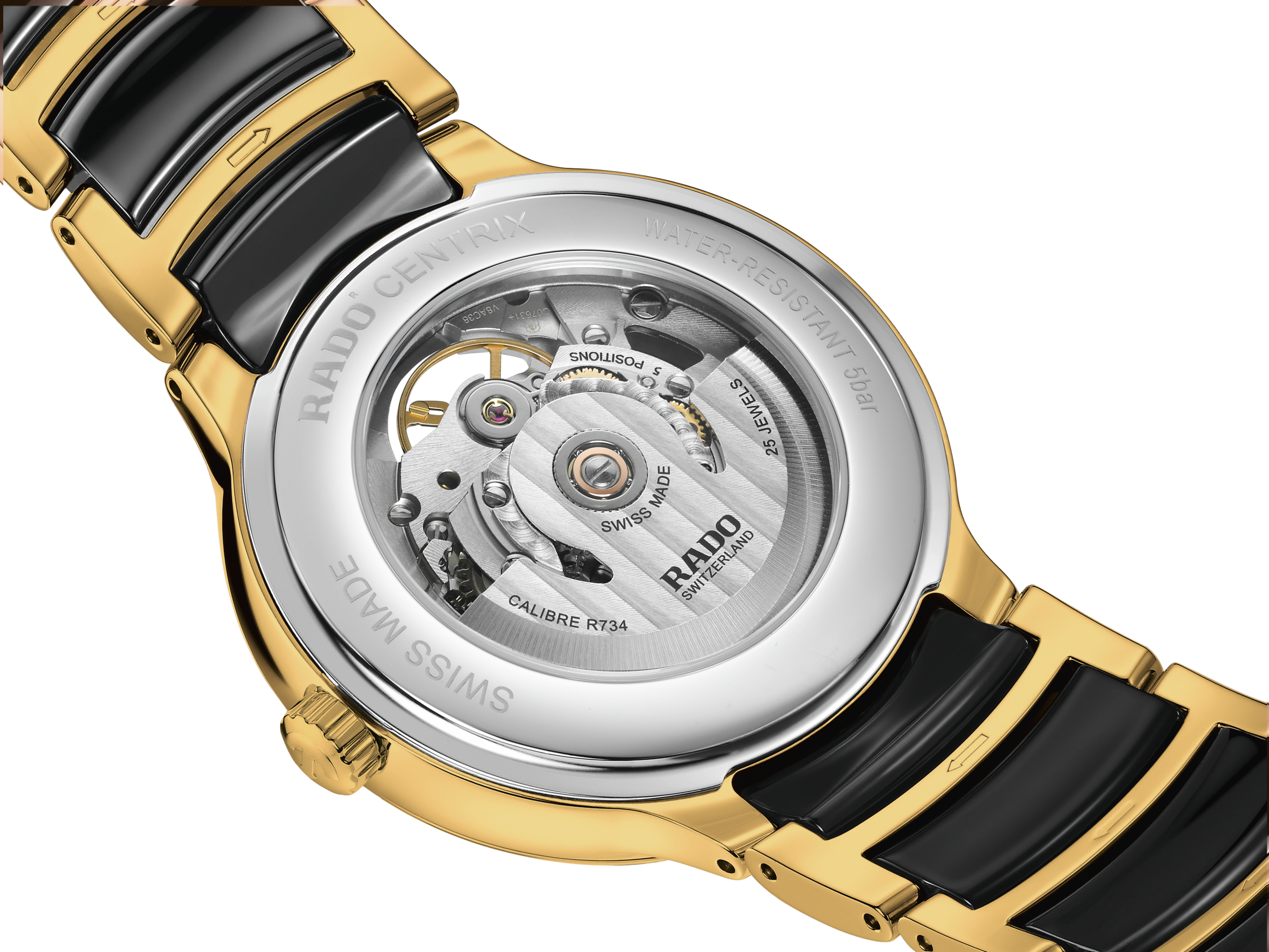 Centrix Automatic Open Heart Stainless steel / PVD Watch R30008302 ...