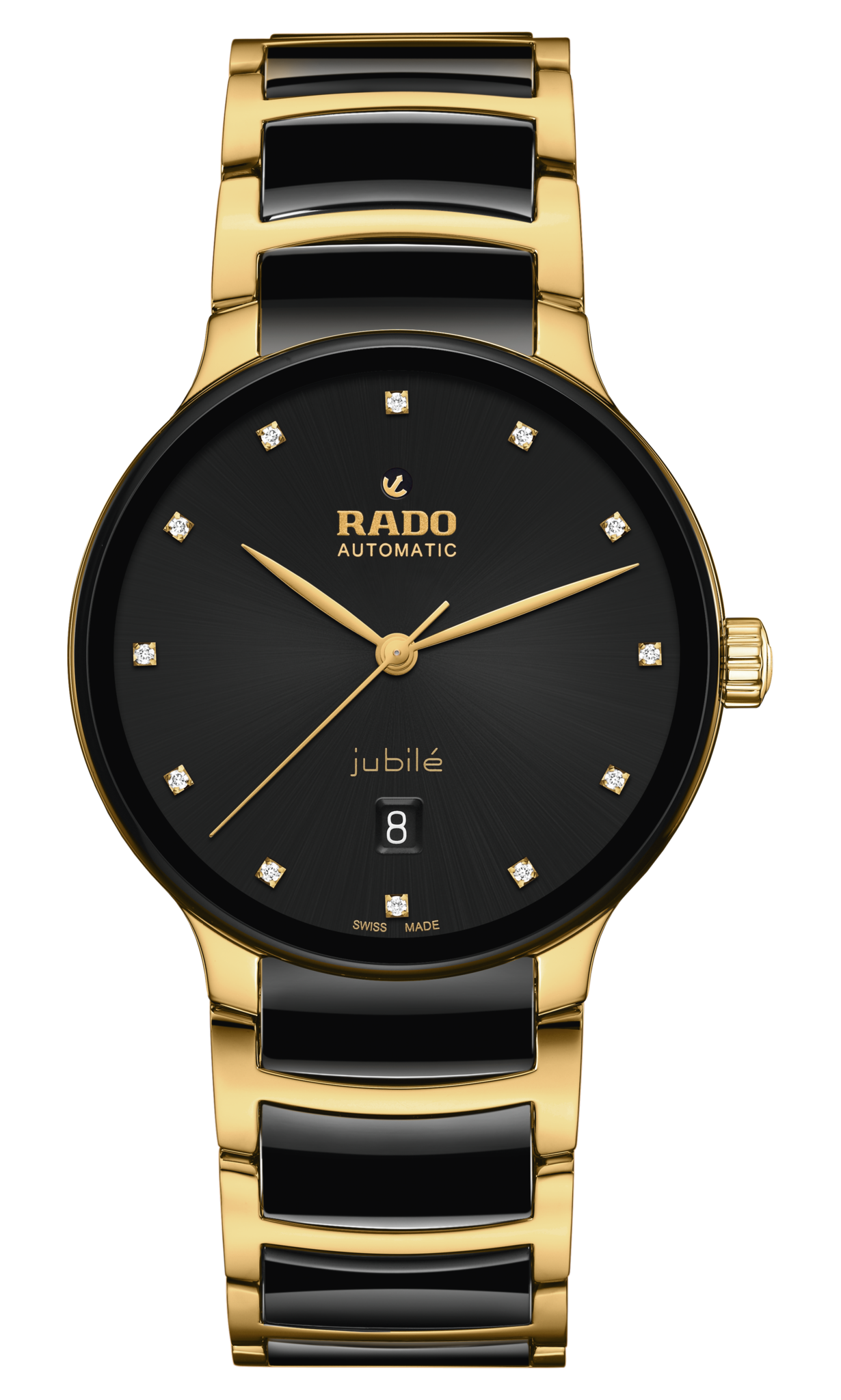Centrix Automatic Diamonds Stainless steel / PVD Watch R30008742 | Rado®