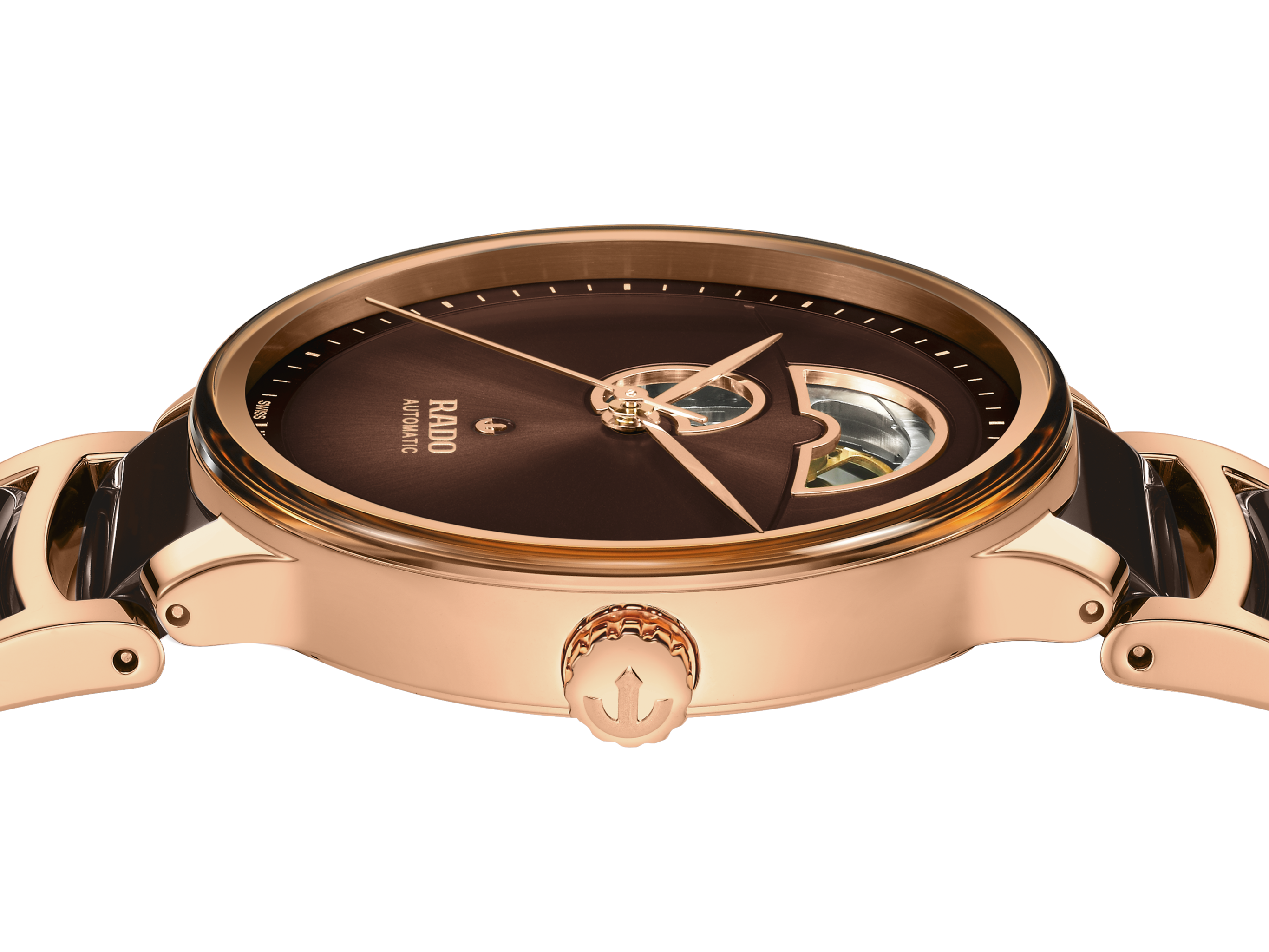 Centrix Automatic Open Heart Stainless steel / PVD Watch R30013302 | Rado®