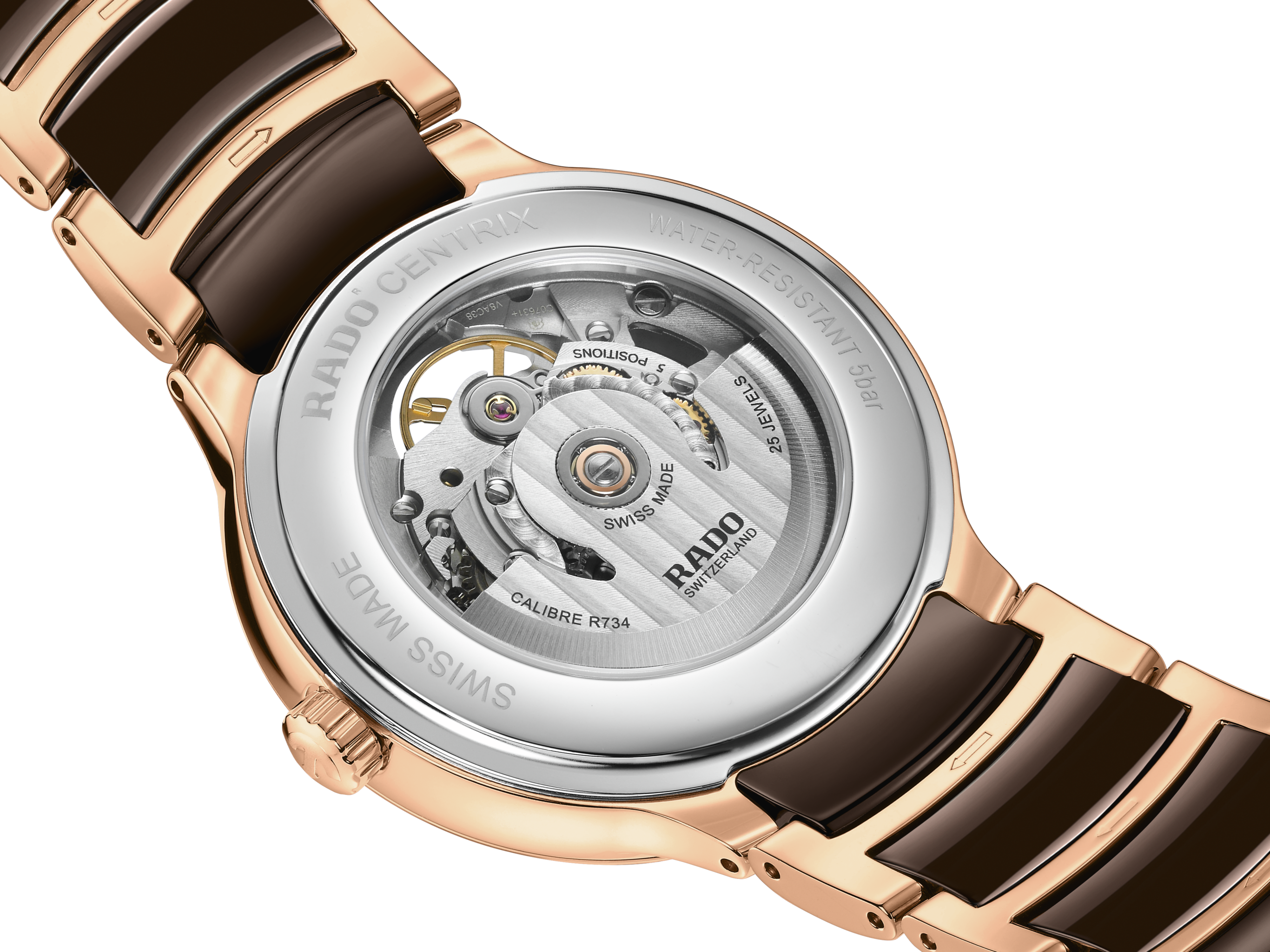 Centrix Automatic Open Heart Stainless steel / PVD Watch R30013302 ...