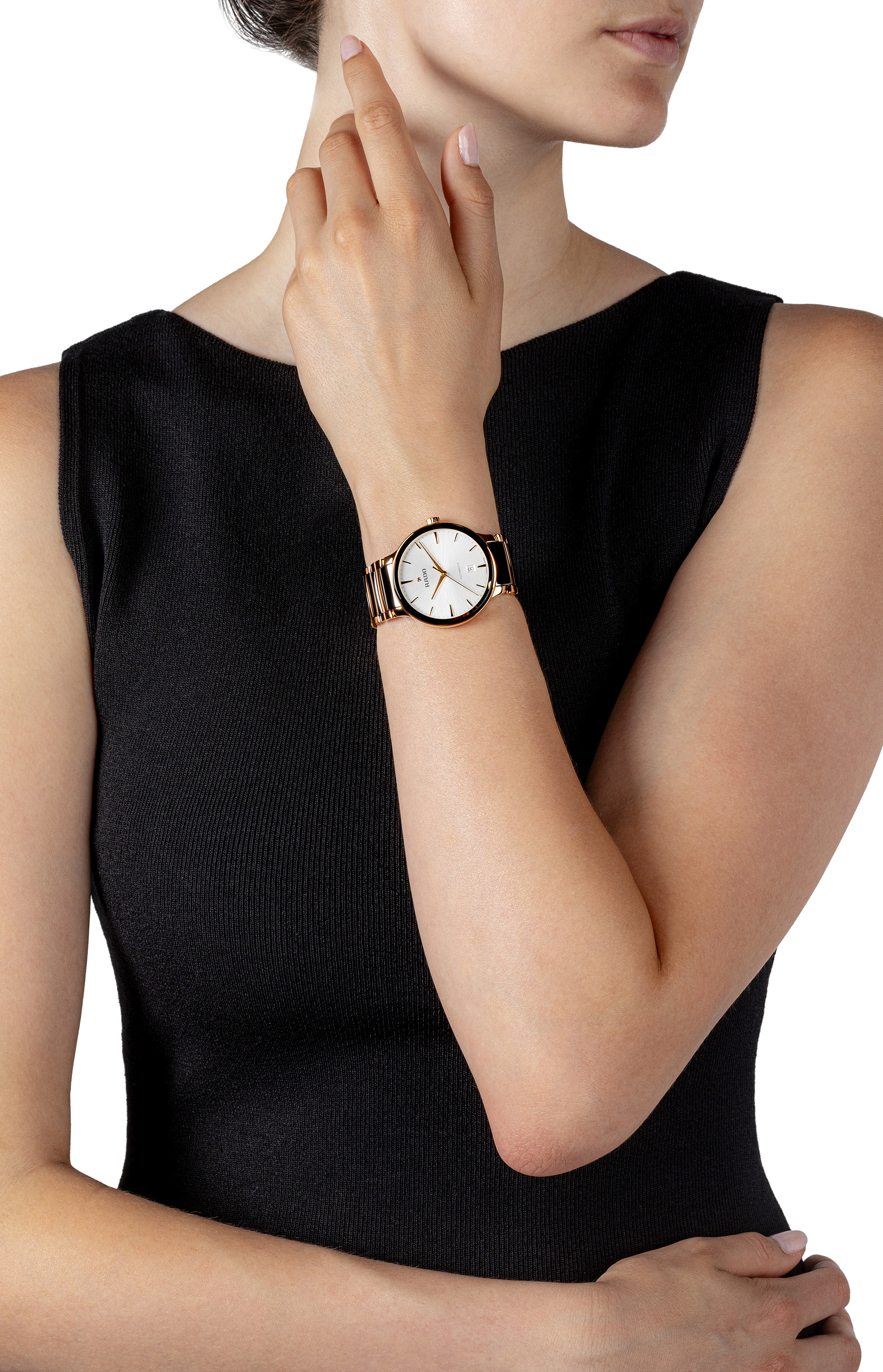 Centrix Automatic Stainless steel / PVD Watch R30017012 | Rado® Great ...