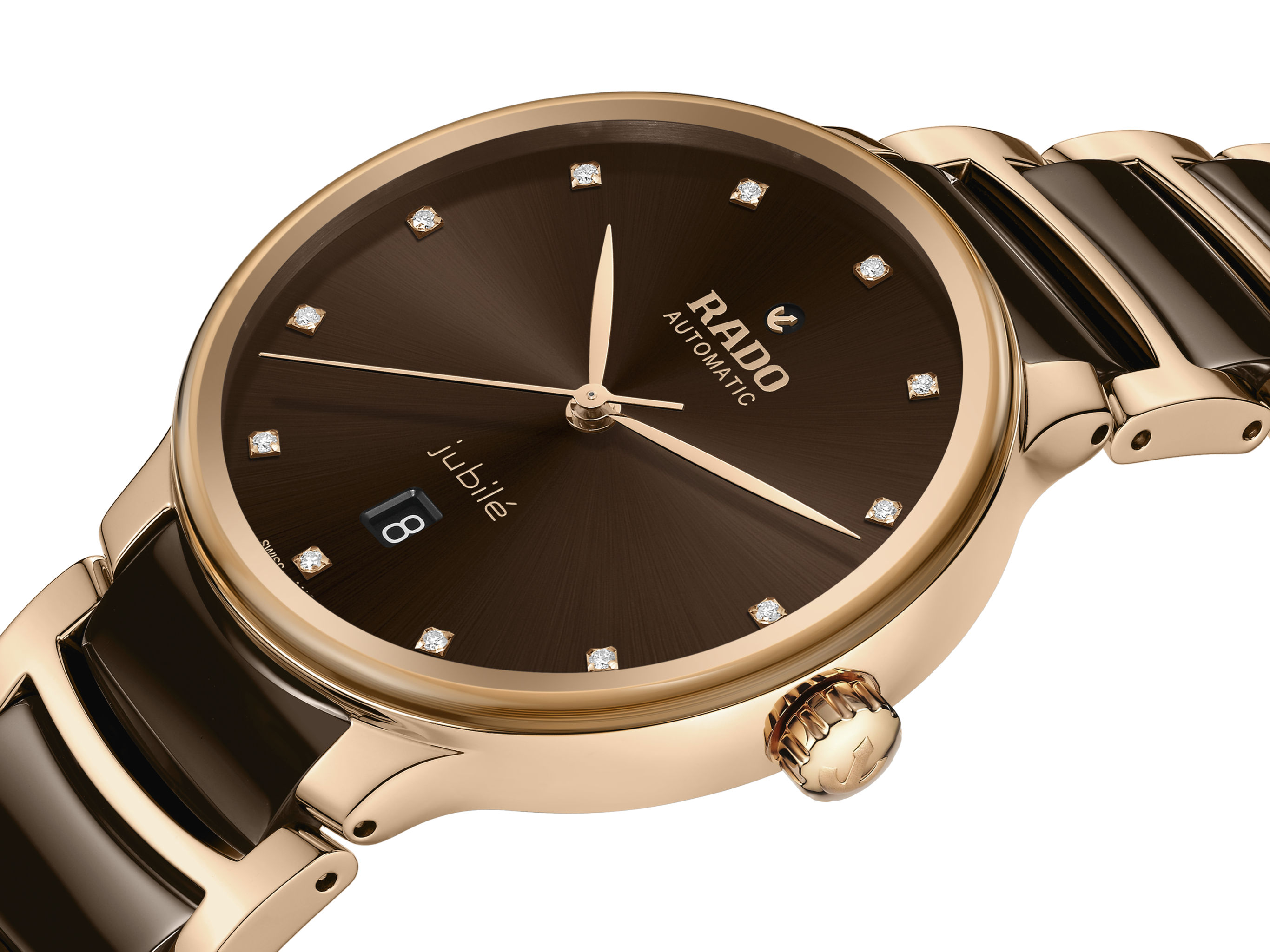 Centrix Automatic Diamonds Stainless steel / PVD Watch R30017732 | Rado ...