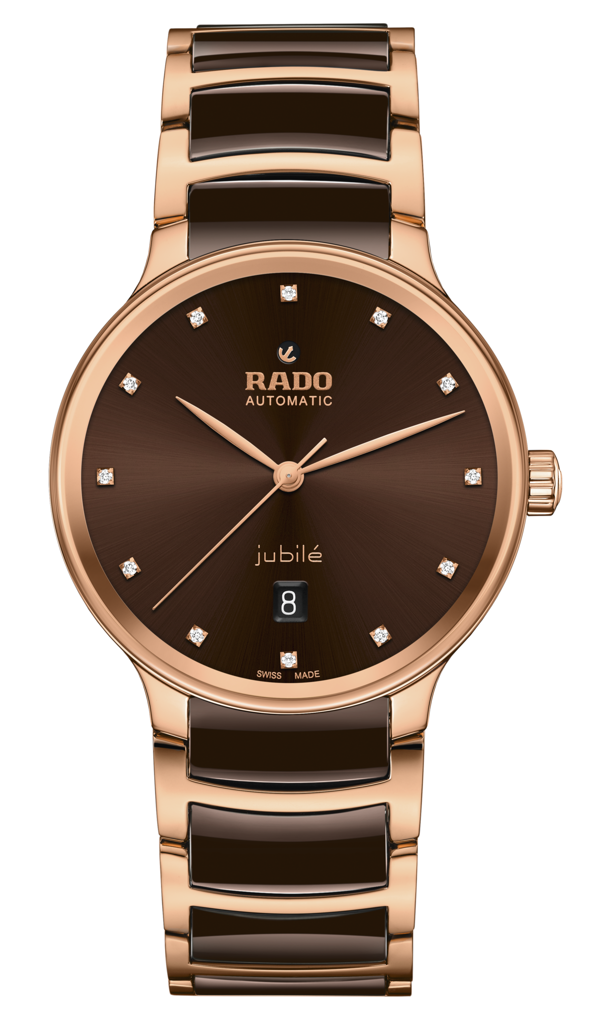 Centrix Automatic Diamonds Stainless steel / PVD Watch R30017732 | Rado ...