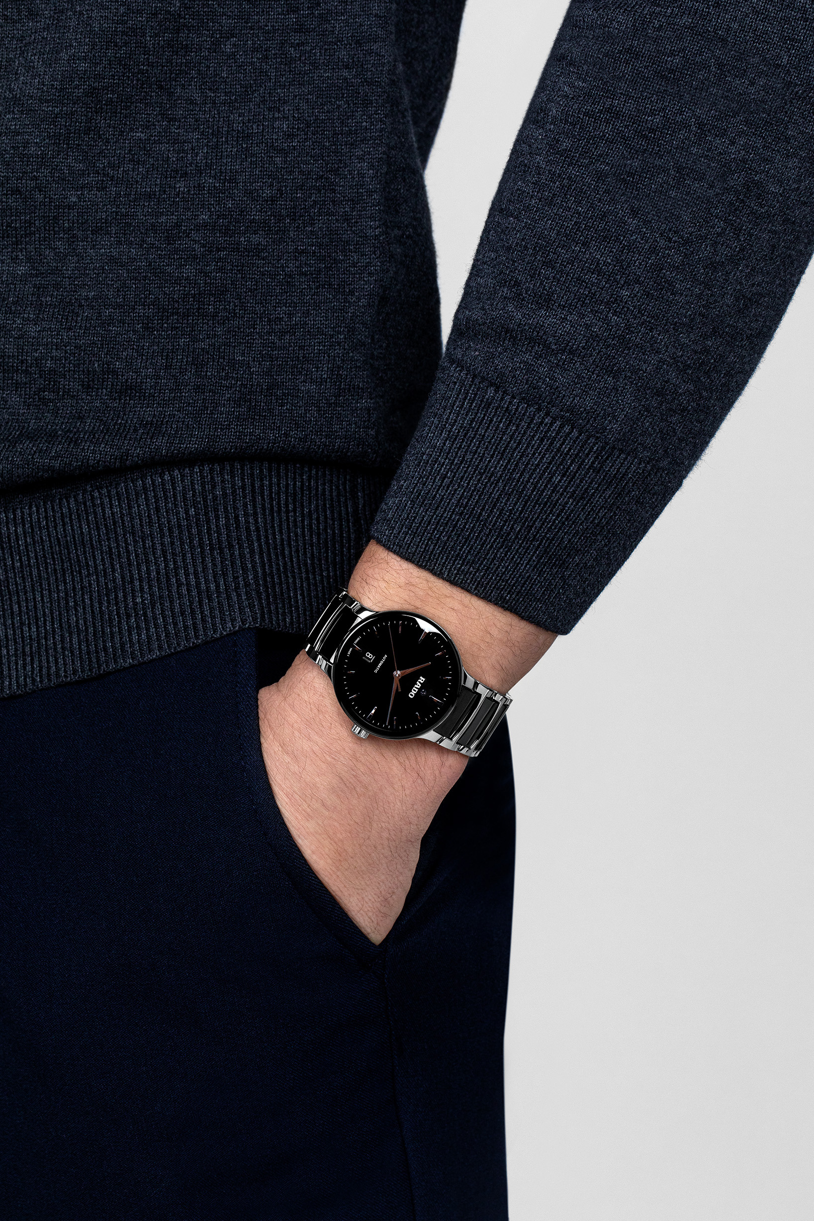 Centrix Automatic Unisex Stainless Steel Watch R30018152 | Rado® United ...