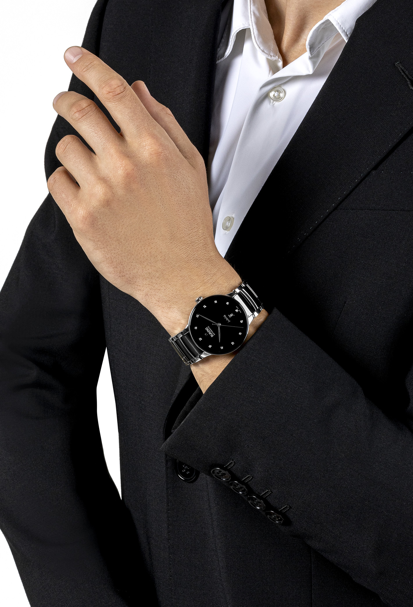 Centrix Automatic Diamonds Unisex Stainless Steel Watch R30018742 ...