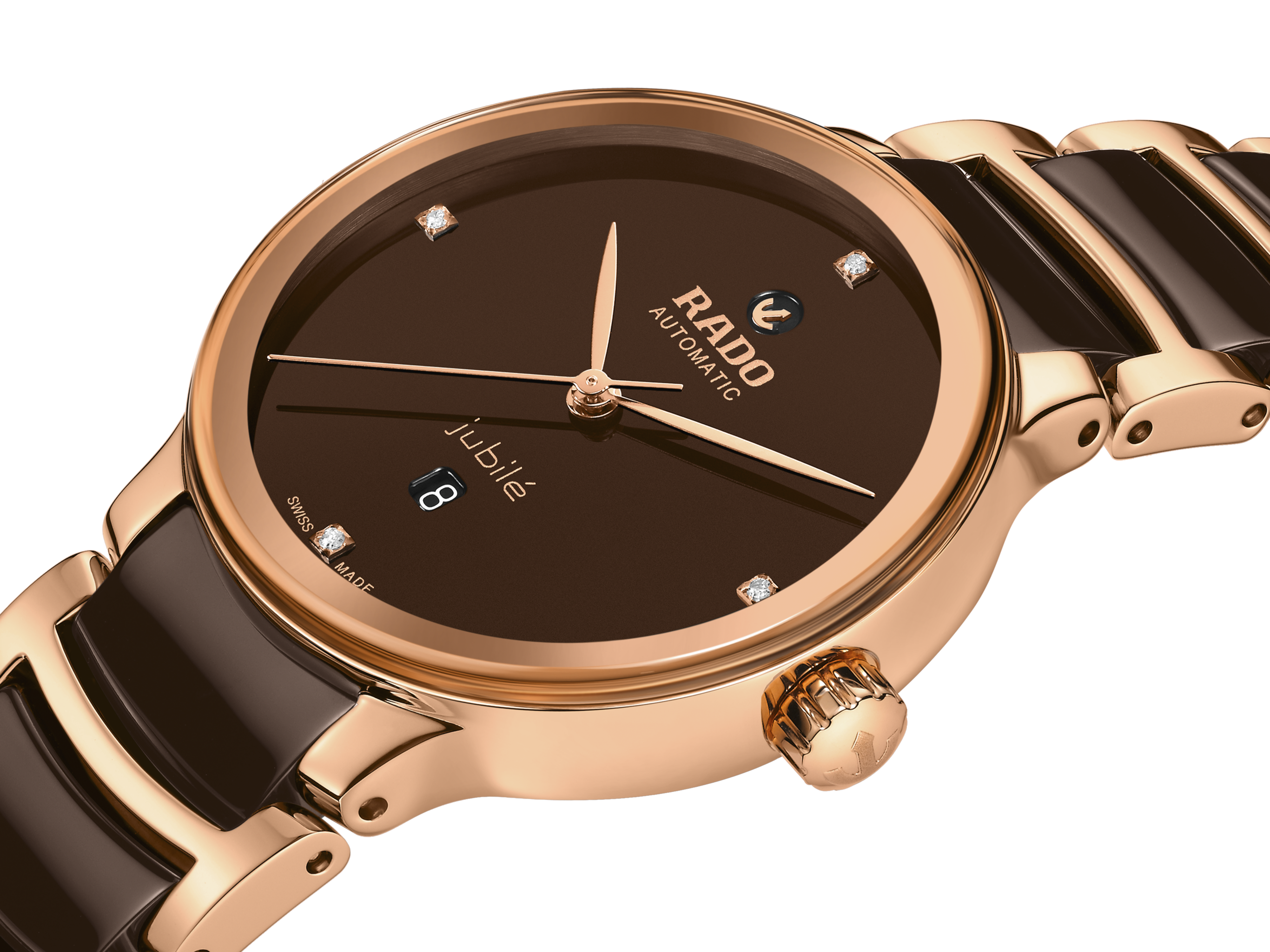 Centrix Automatic Diamonds Stainless steel / PVD Watch R30019712 | Rado ...