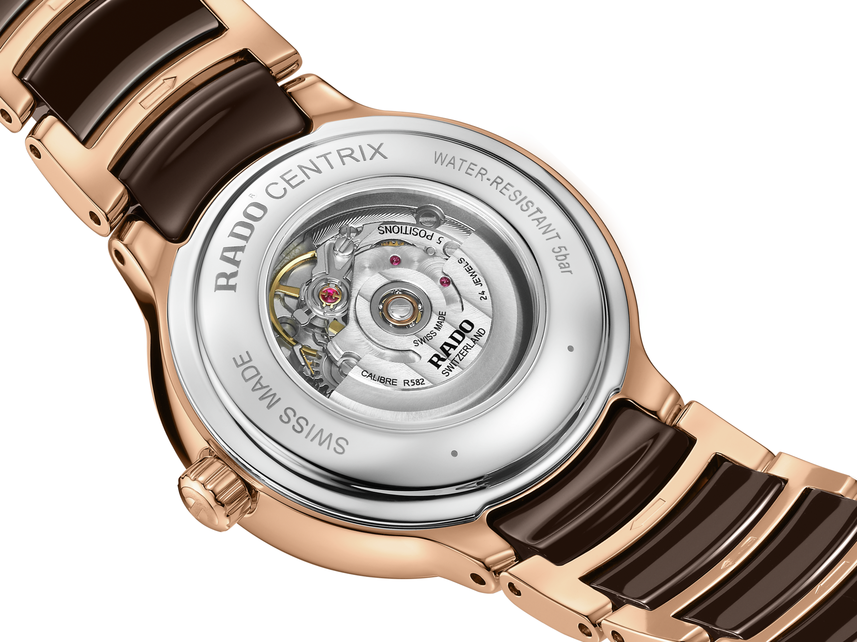 Centrix Automatic Diamonds Women Stainless steel / PVD Watch R30019712 ...