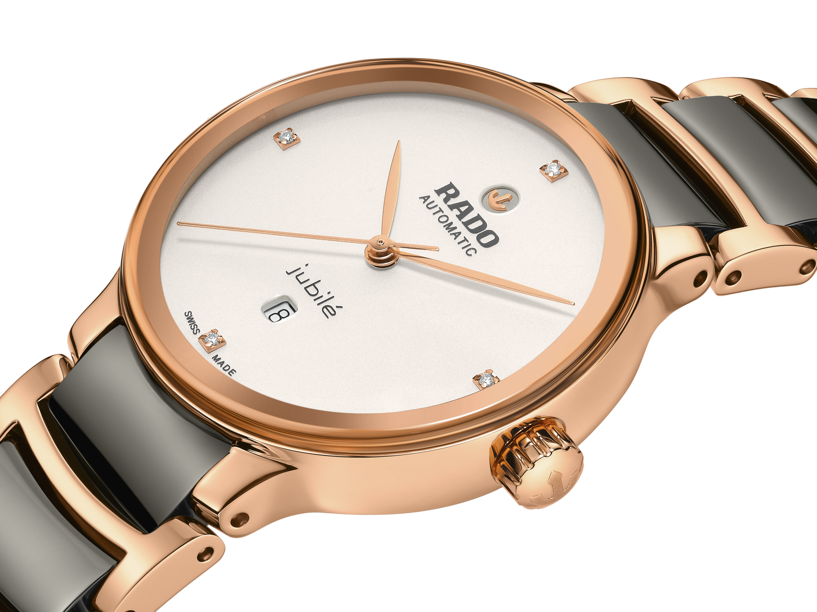 Centrix Automatic Diamonds Stainless steel / PVD Watch R30019722 | Rado ...