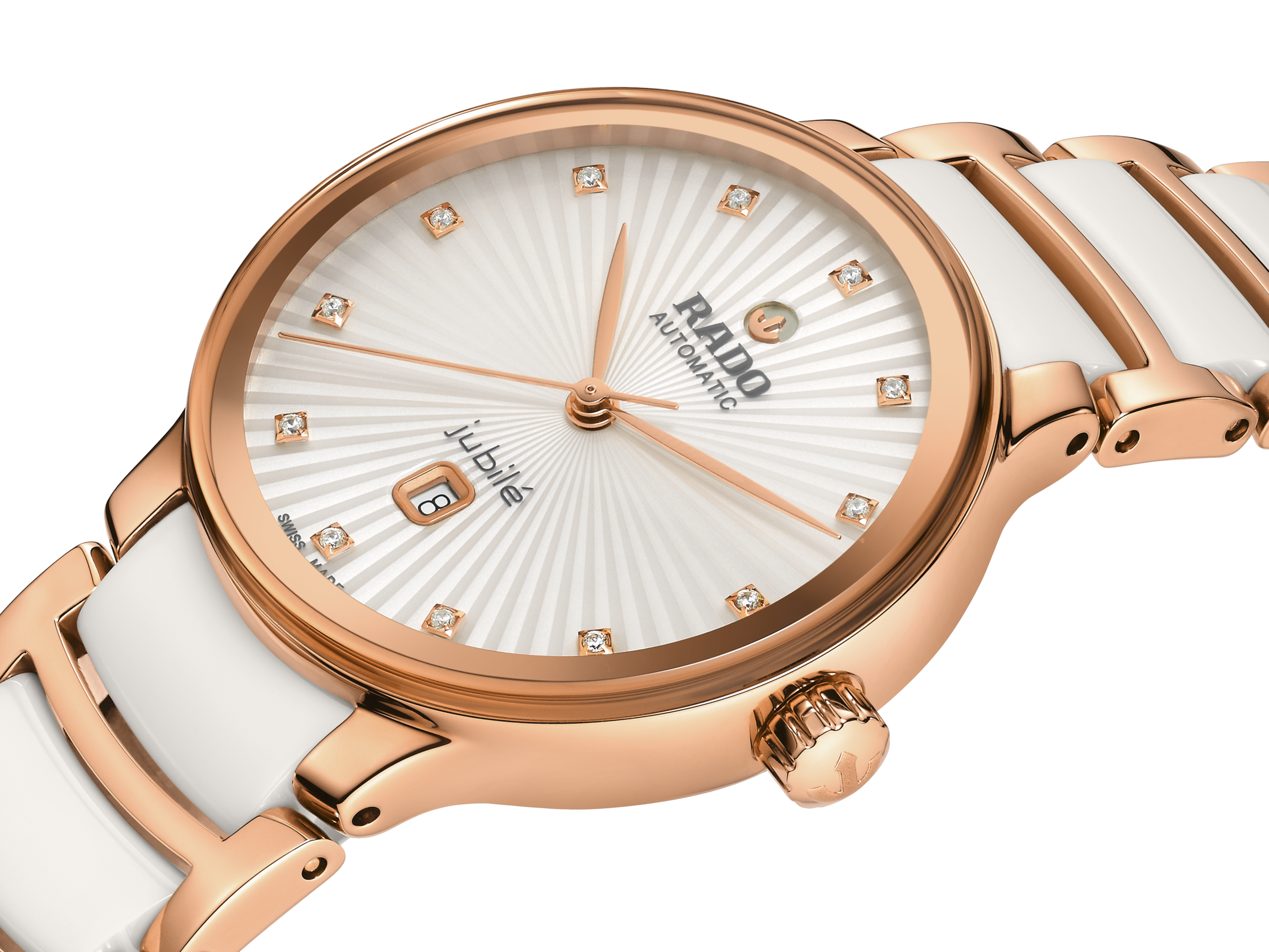 Centrix Automatic Diamonds Stainless steel / PVD Watch R30019744 | Rado ...