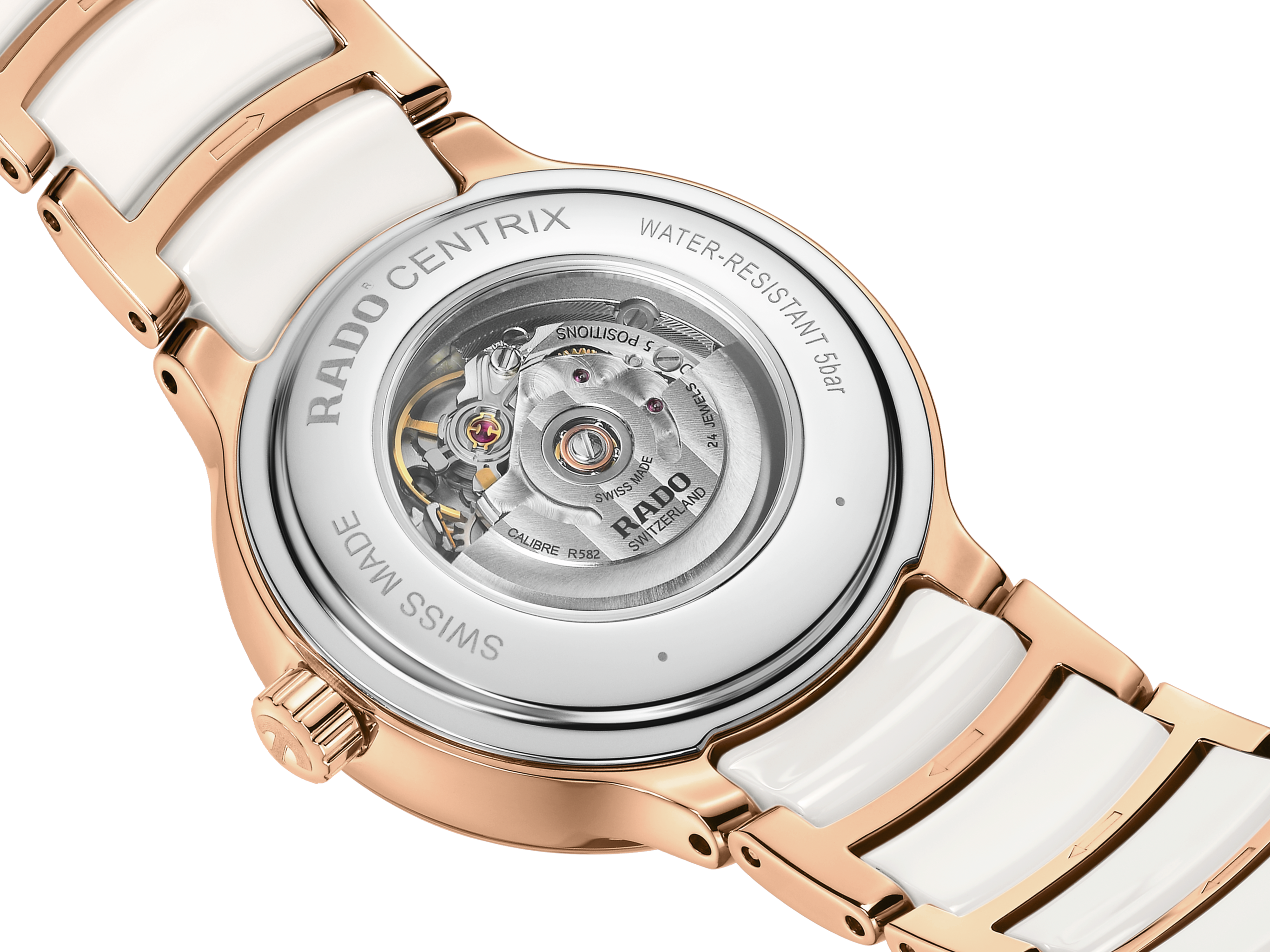 Centrix Automatic Diamonds Stainless steel / PVD Watch R30019744 | Rado ...