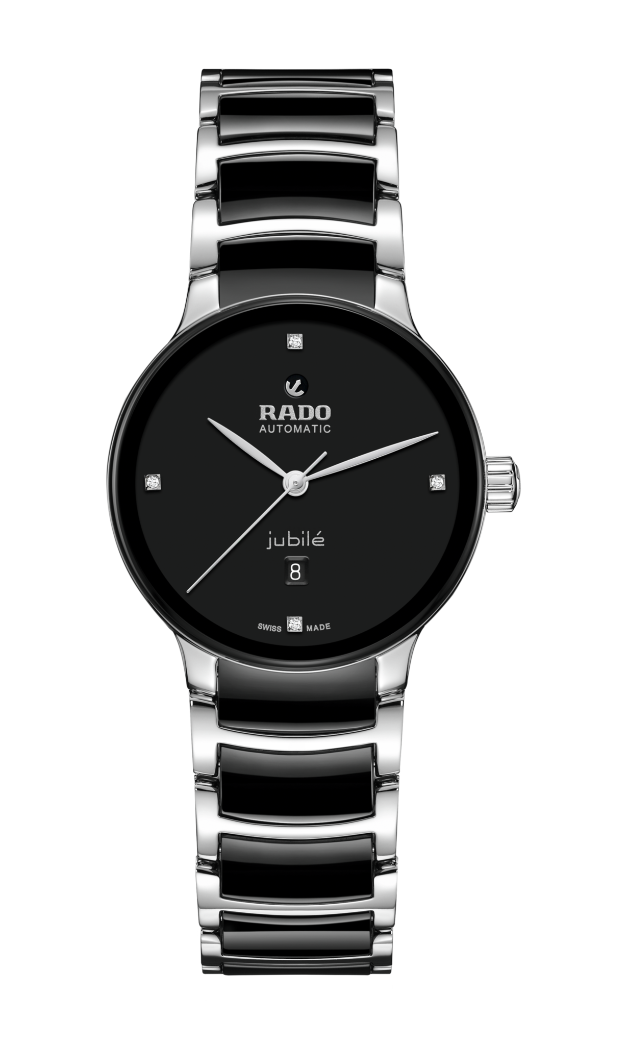 Centrix Automatic Diamonds Women Stainless Steel Watch R30020712 | Rado ...
