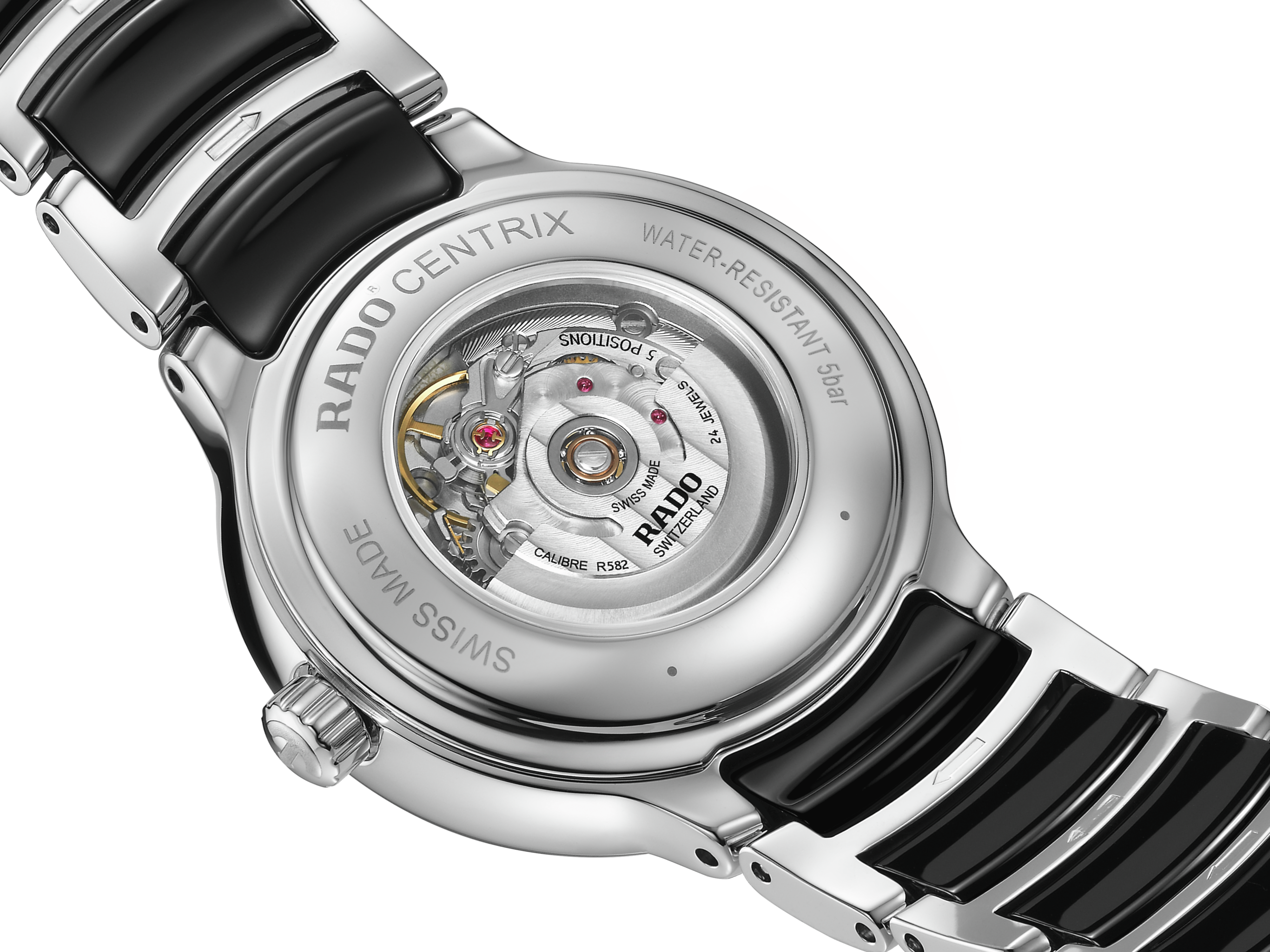 Centrix Automatic Diamonds Stainless Steel Watch R30020742 | Rado ...