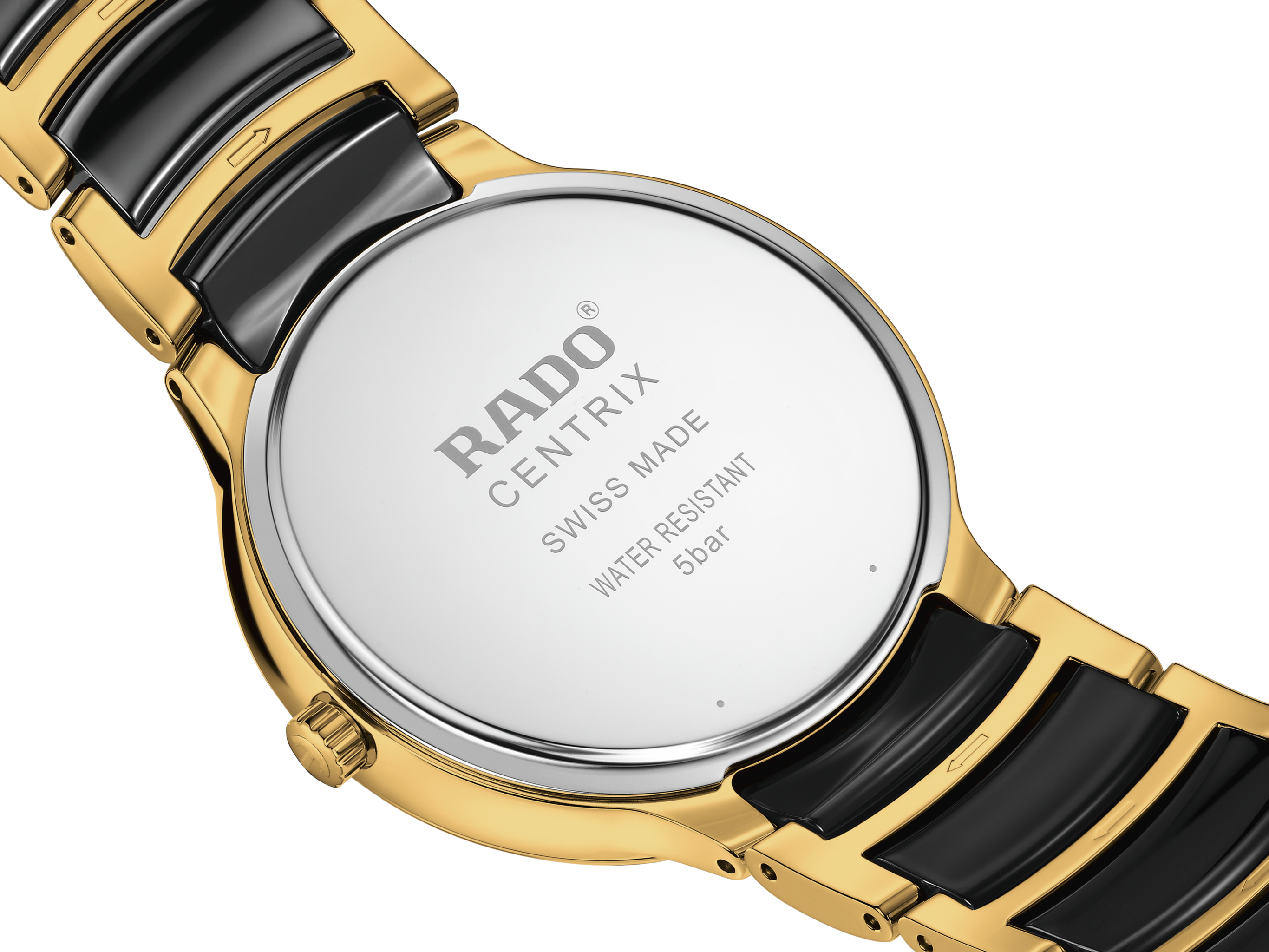 Centrix Diamonds Stainless steel / PVD Watch R30022712 | Rado® United ...