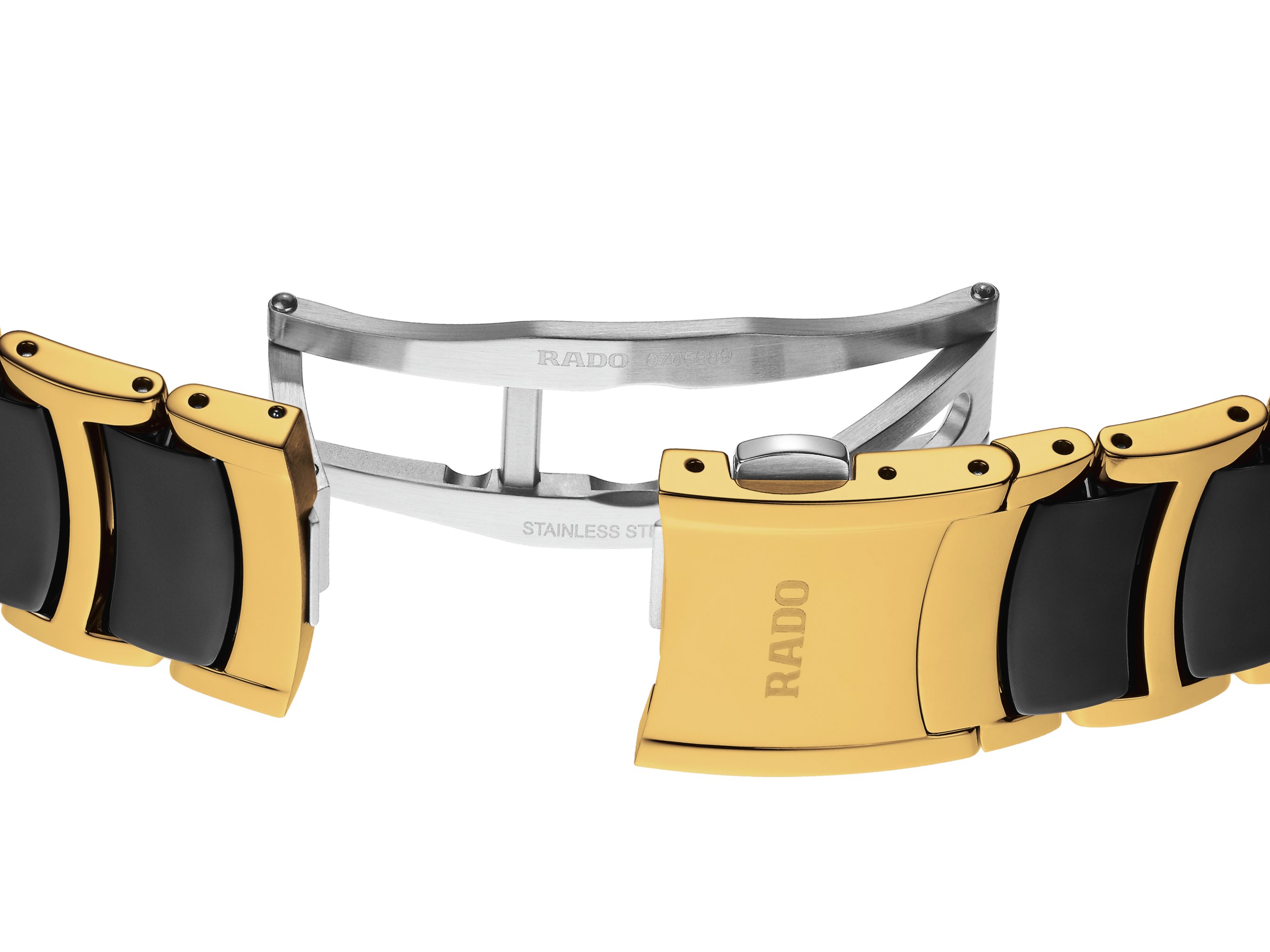 Centrix Diamonds Stainless steel / PVD Watch R30022712 | Rado® United ...