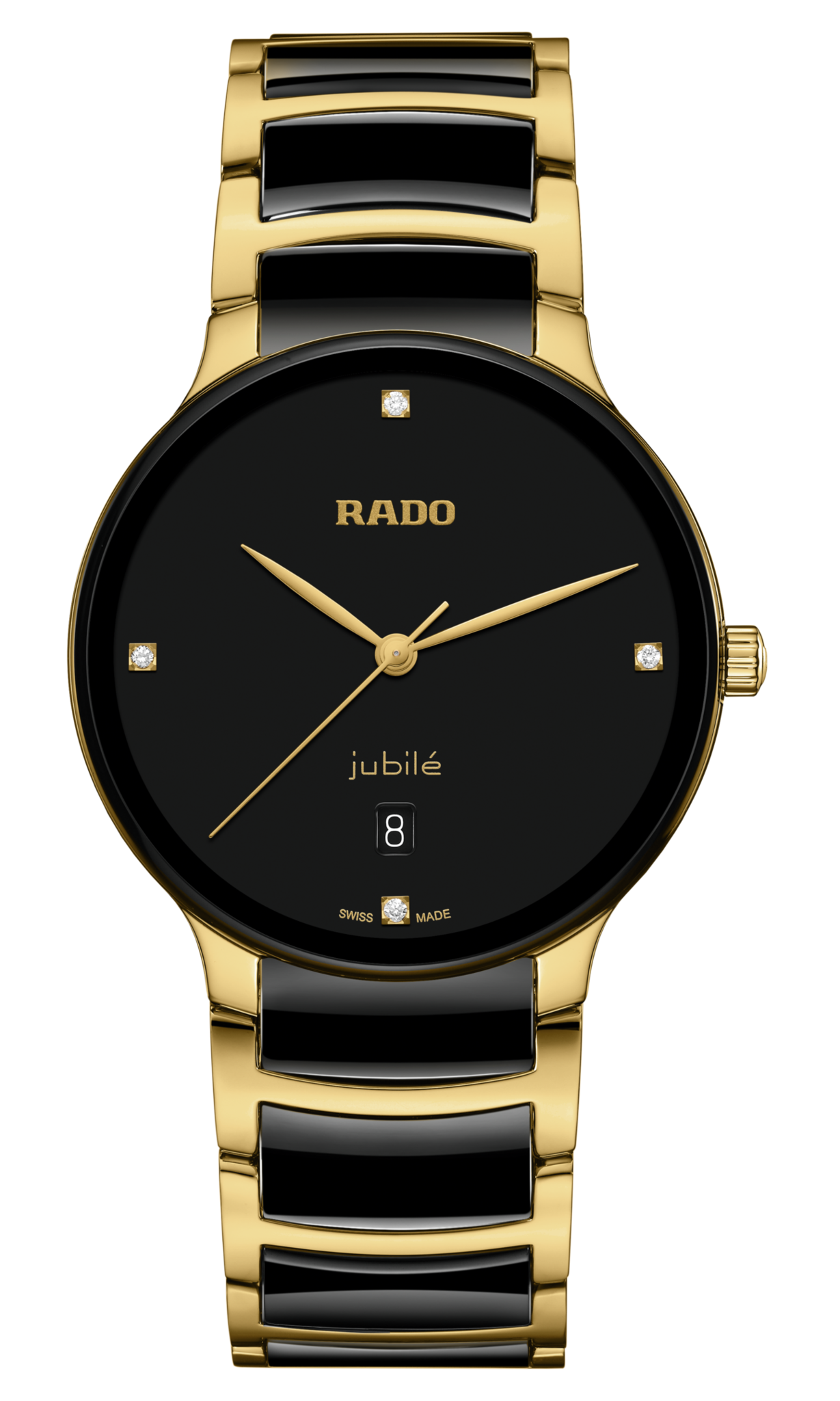 Centrix Diamonds Unisex Stainless steel / PVD Watch R30022712 | Rado ...