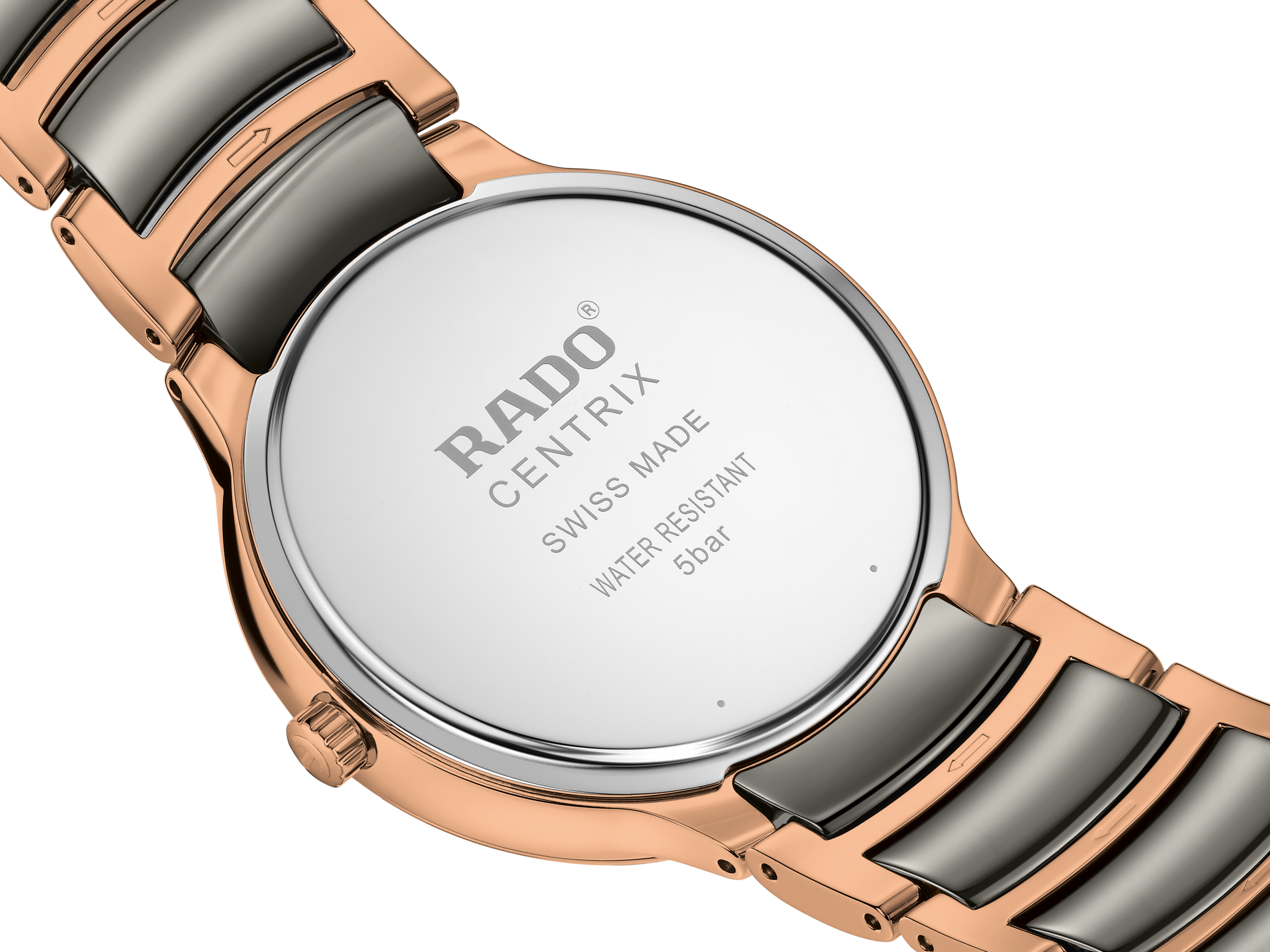 Centrix Stainless steel / PVD Watch R30023012 | Rado® Singapore