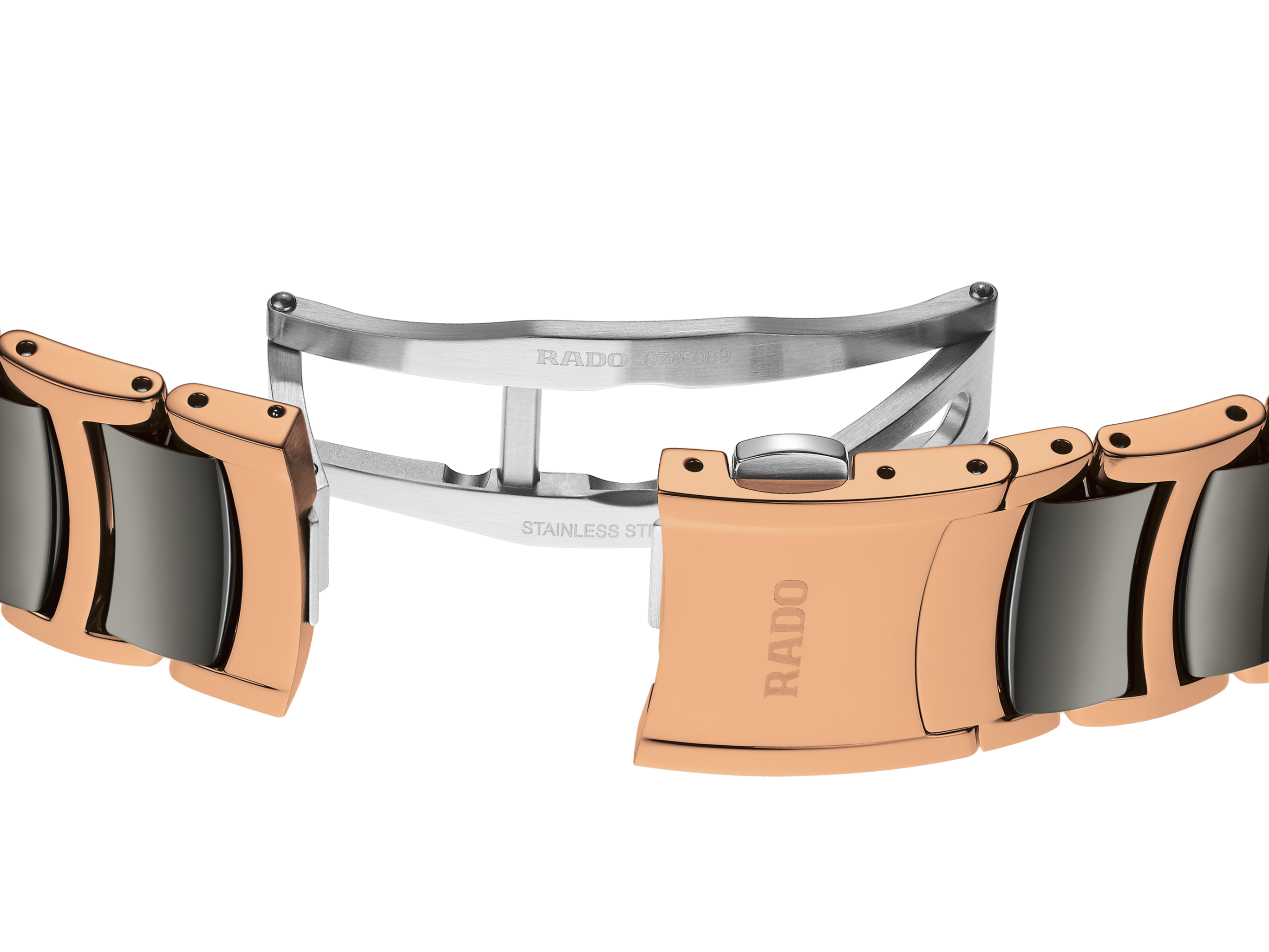 Centrix Stainless steel / PVD Watch R30023012 | Rado® Singapore