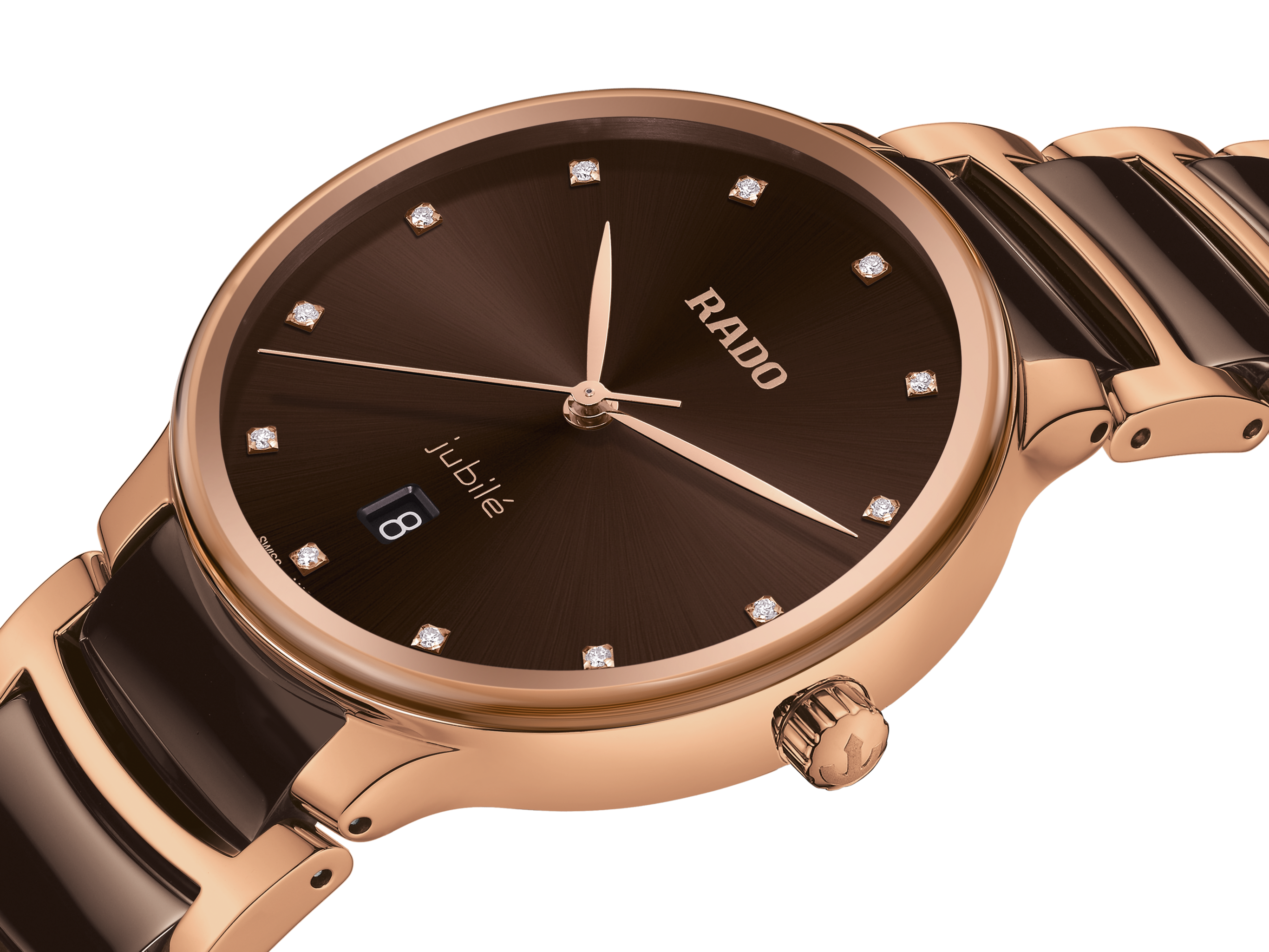 Centrix Diamonds Stainless steel / PVD Watch R30023732 | Rado® United ...