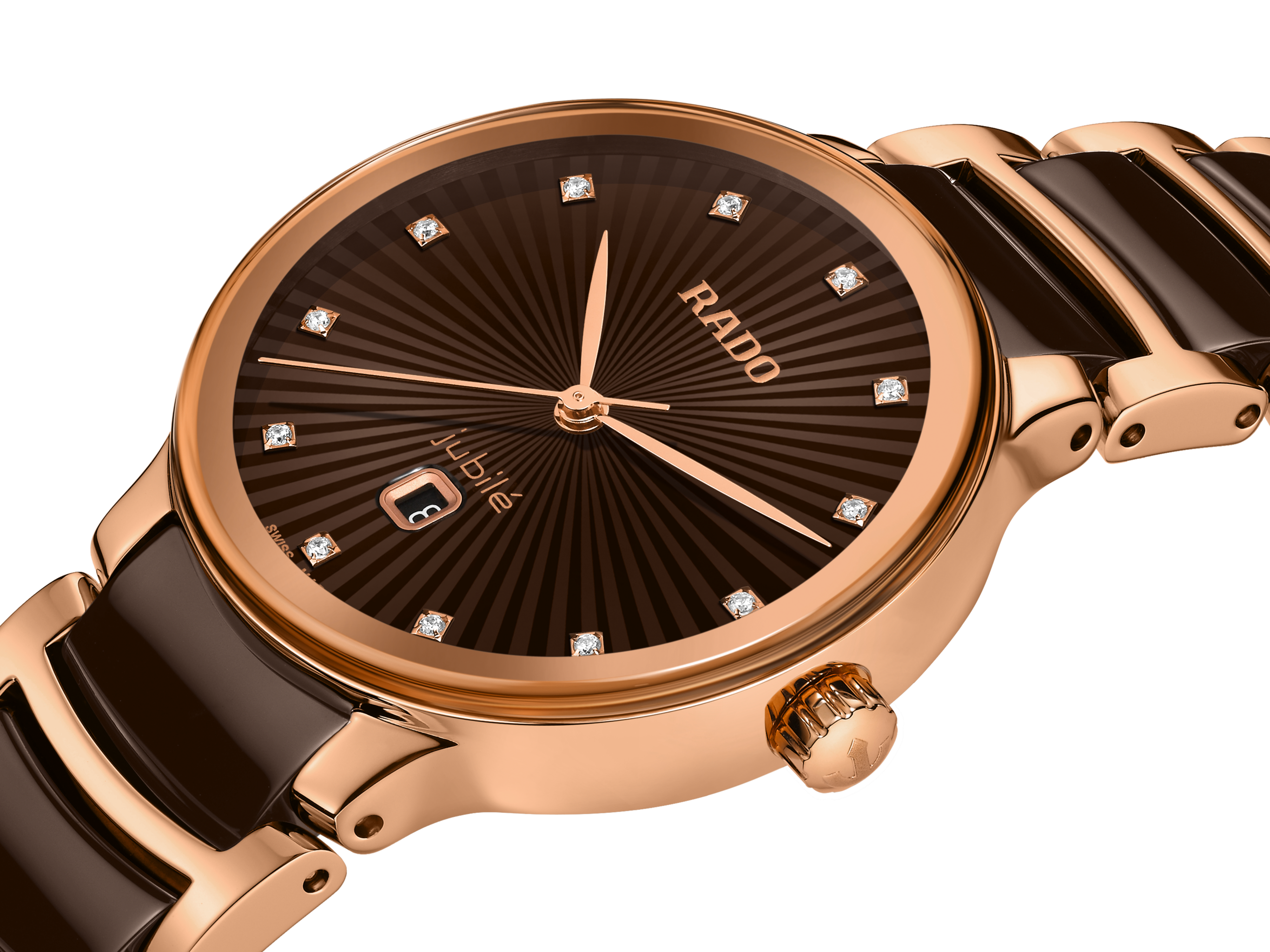 Centrix Diamonds Stainless steel / PVD Watch R30024732 | Rado®