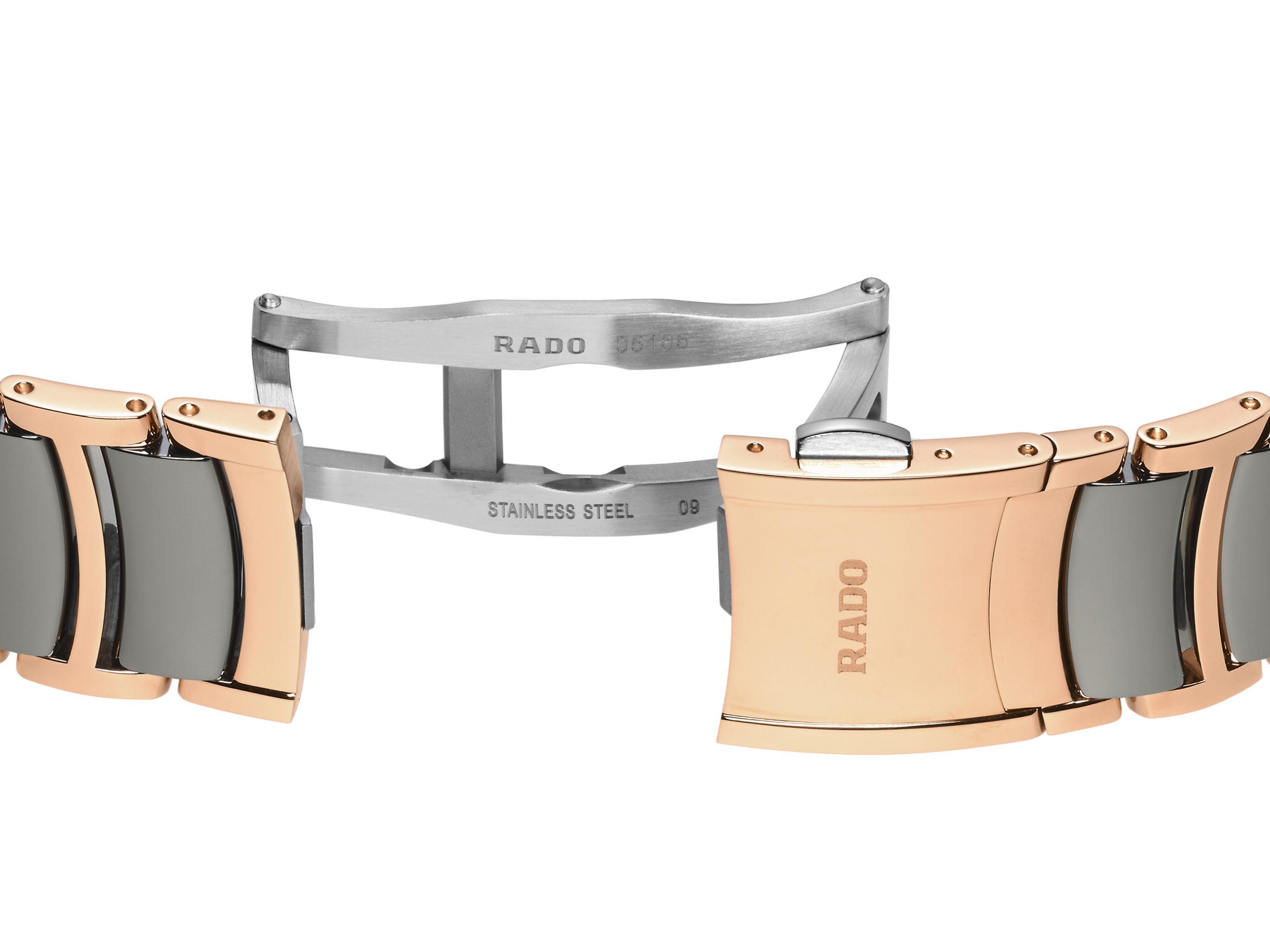 Centrix Automatic Diamonds Open Heart Stainless steel / PVD Watch ...