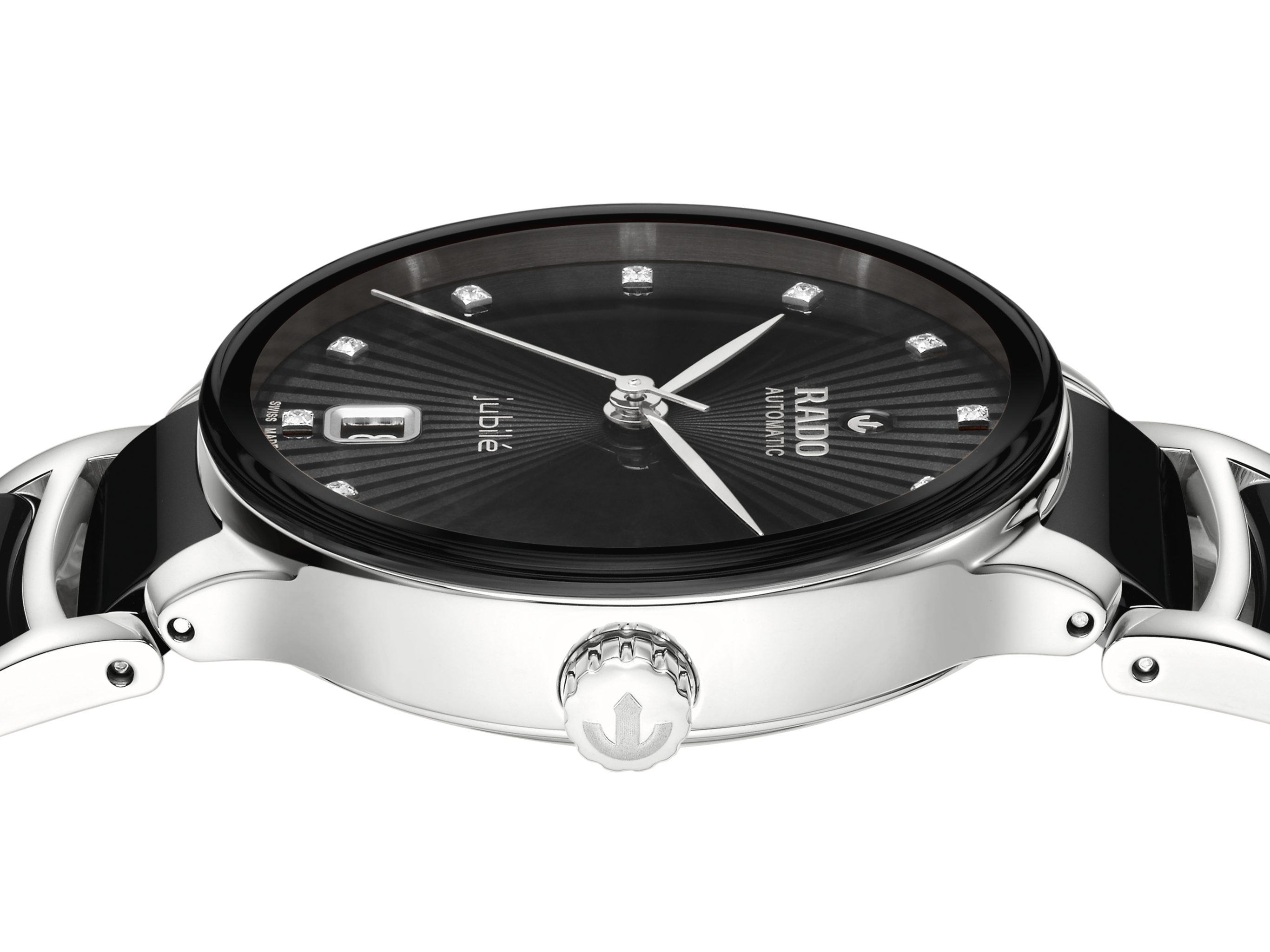 Centrix Automatic Diamonds Damen Edelstahl Uhr R30031742 | Rado ...