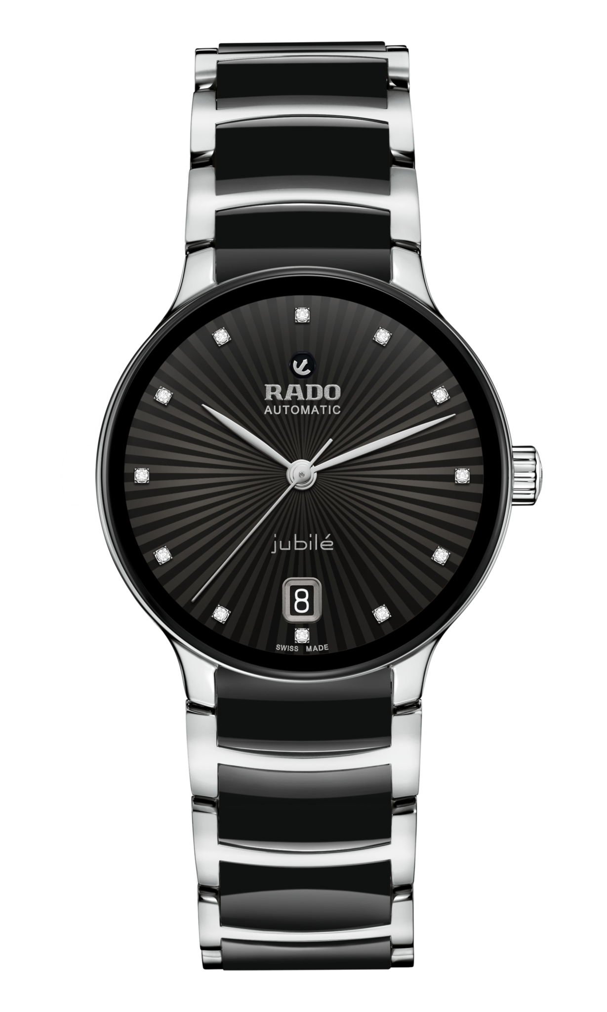Centrix Automatic Diamonds Women Stainless Steel Watch R30031742 | Rado ...