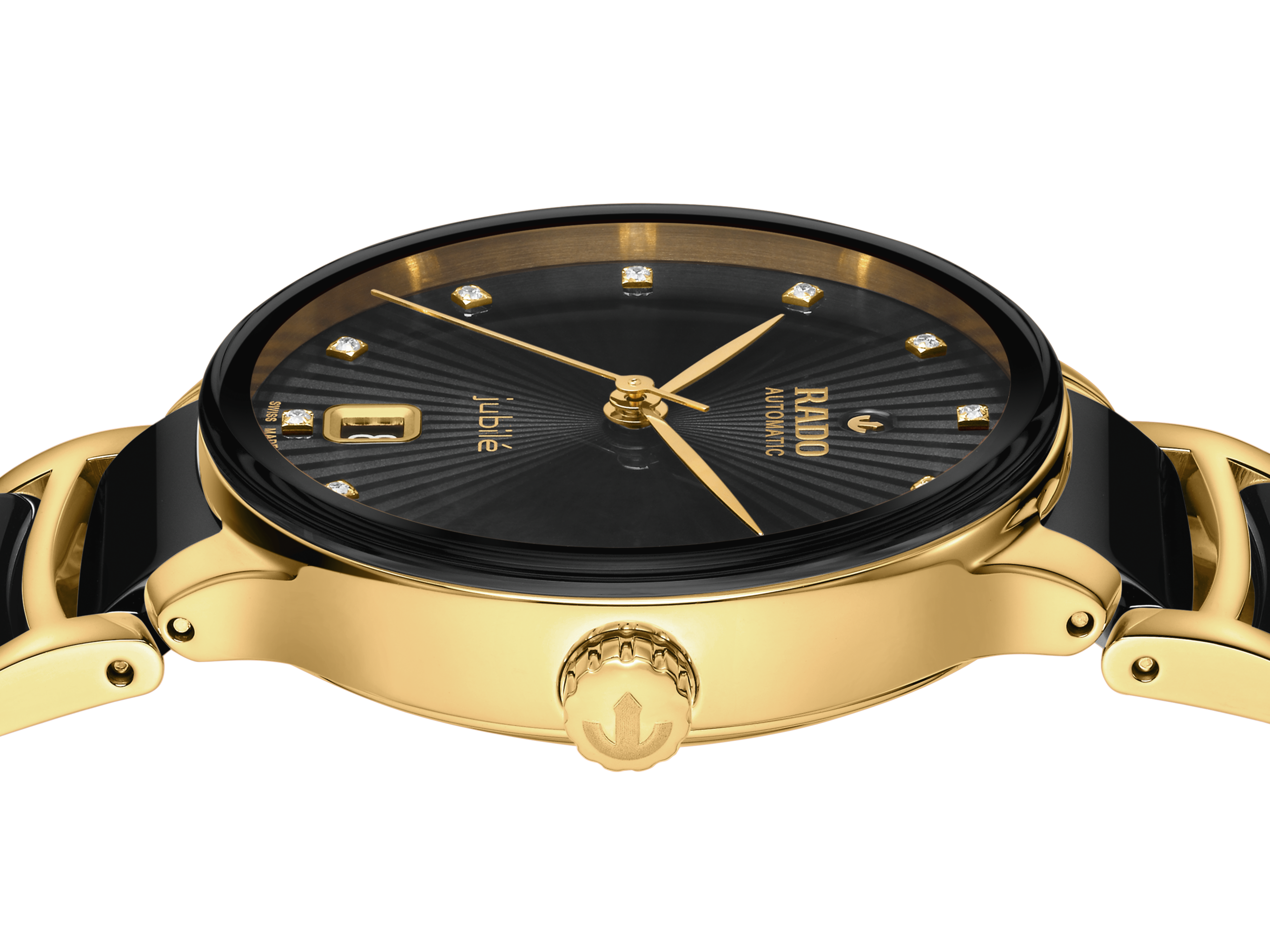 Centrix Automatic Diamonds Stainless steel / PVD Watch R30032742 | Rado®