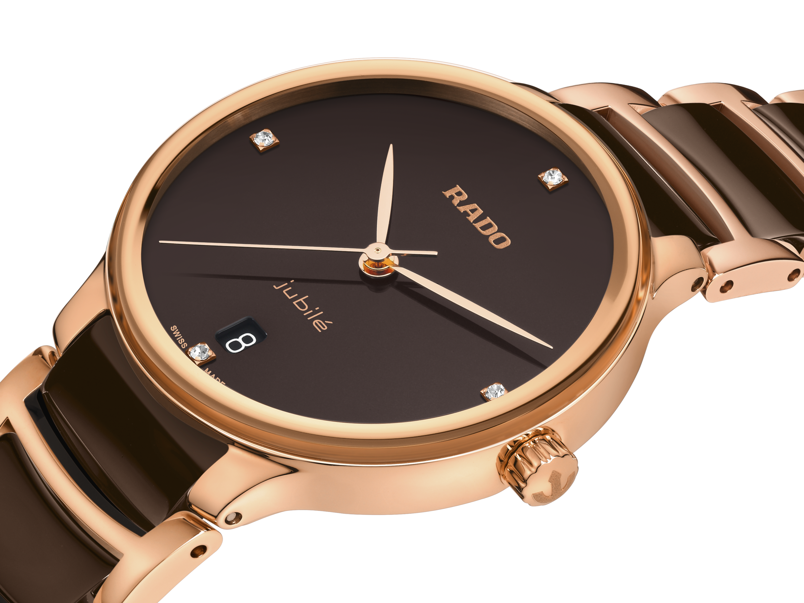 Centrix Diamonds Stainless steel / PVD Watch R30038712 | Rado® United ...