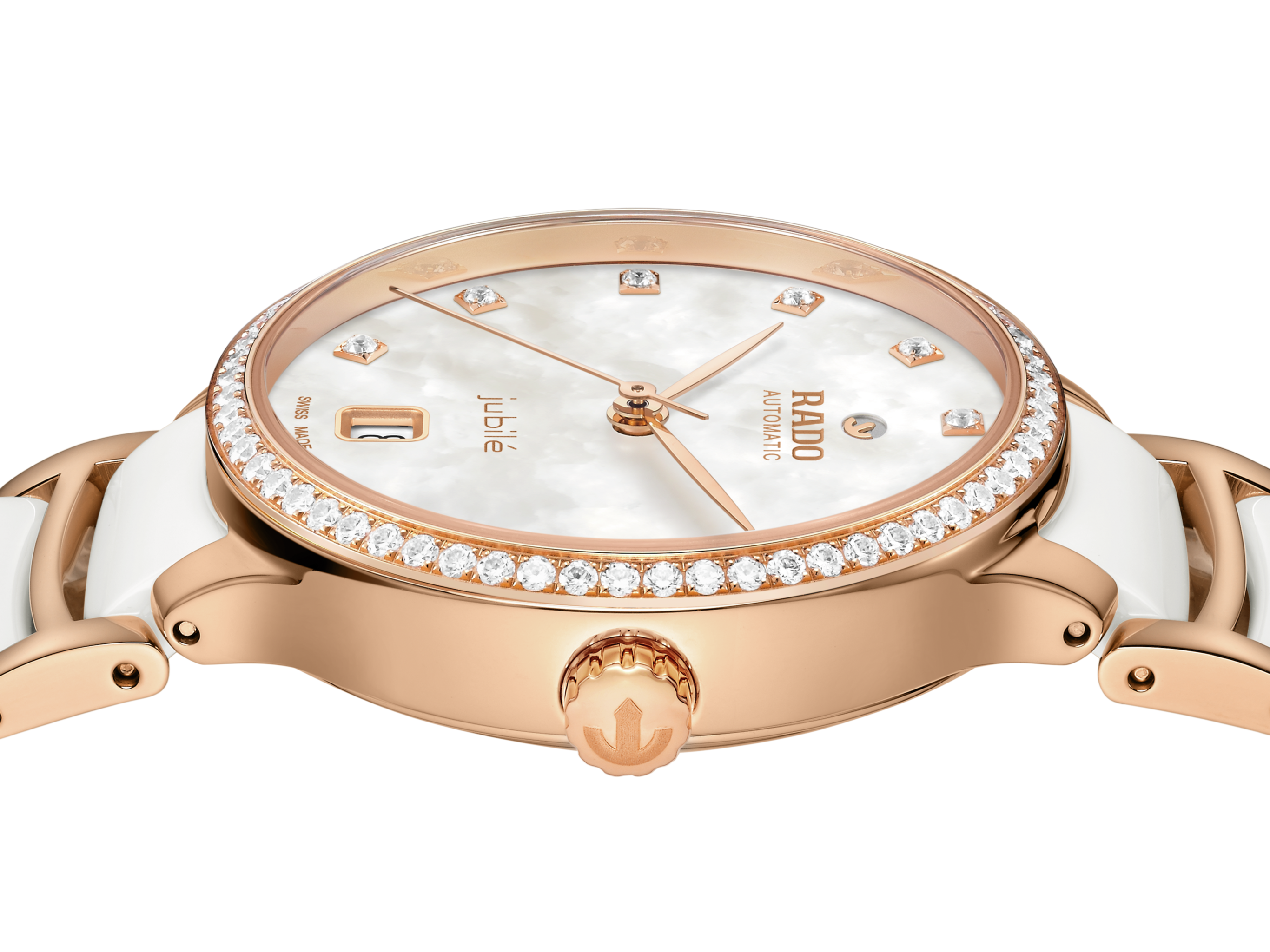 Centrix Automatic Diamonds Women Stainless steel / PVD Watch R30230902 ...