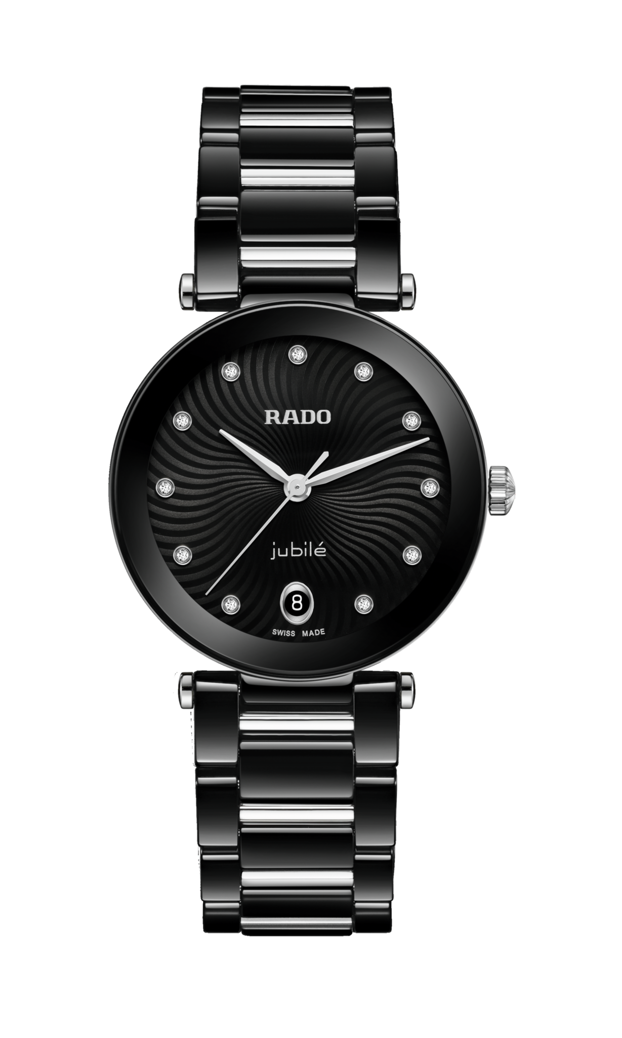 LaCoupole Diamonds High-Tech Ceramic Watch R22243703 | Rado® United ...