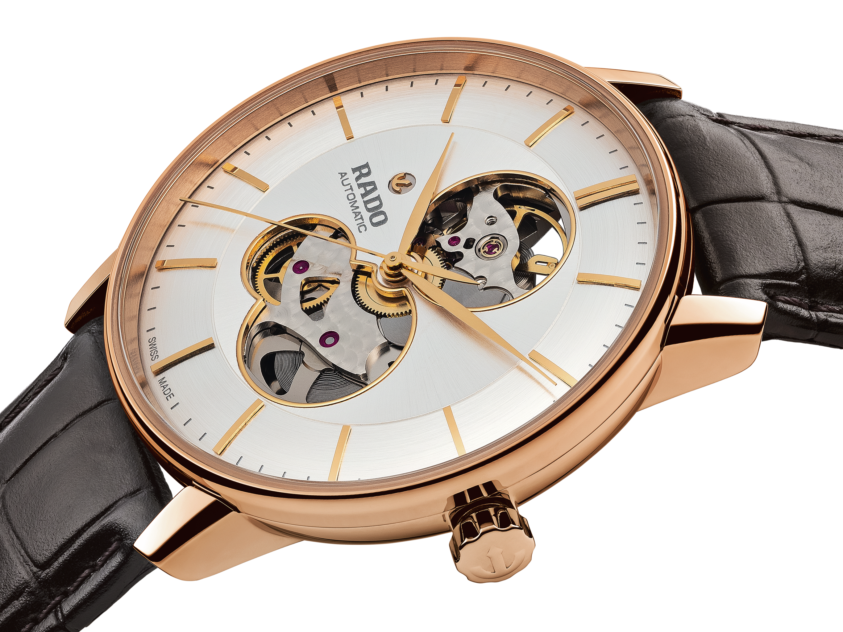 Coupole Open Heart Automatic Stainless steel / PVD Watch R22895025 ...