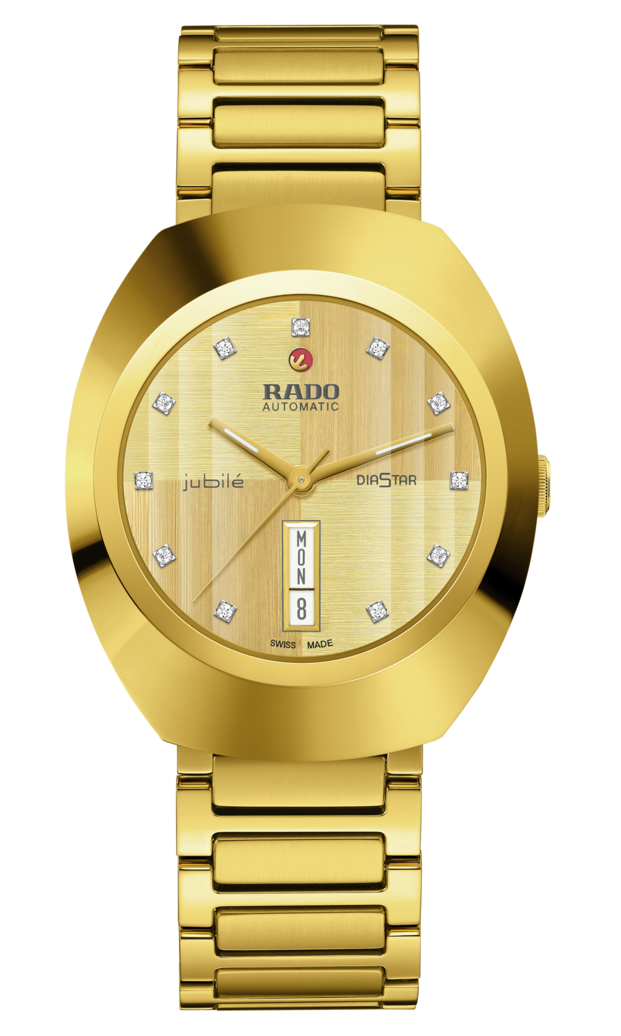 DiaStar Original Diamonds Unisex Stainless steel / PVD Watch R12161733 | Rado® Norway