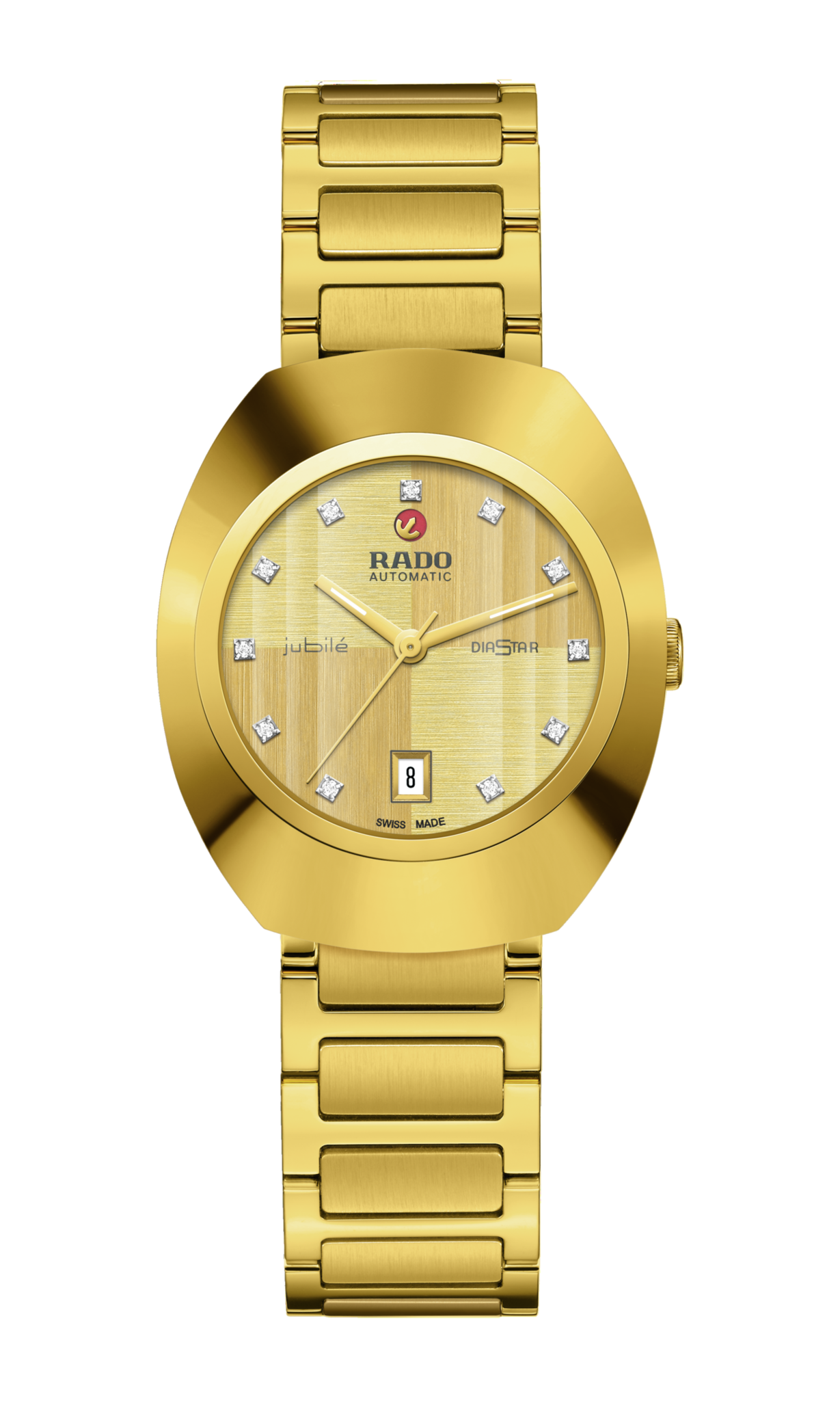 DiaStar Original Diamonds Unisex PVD beschichteter Edelstahl Uhr R12161733 | Rado® Deutschland E ...